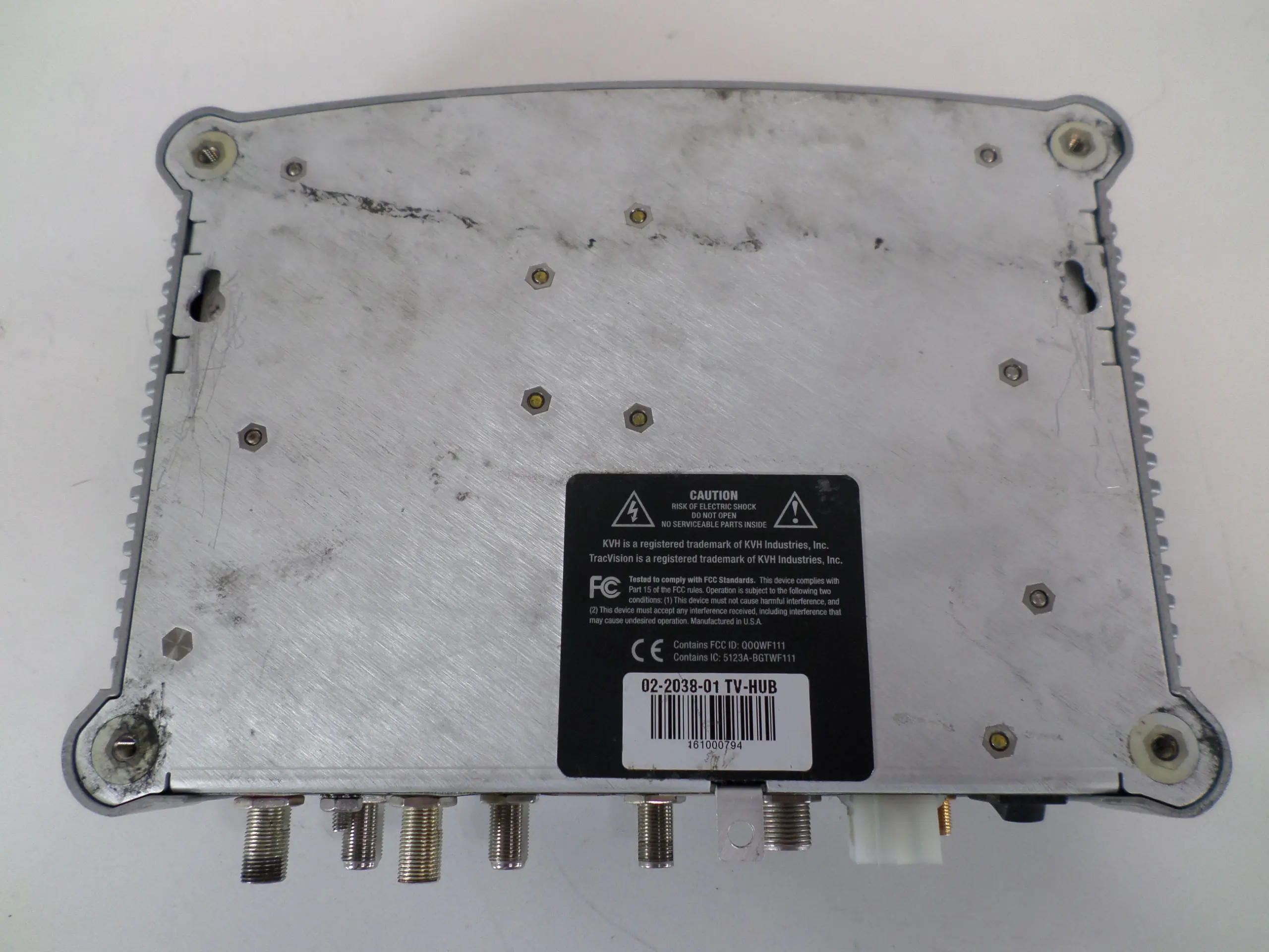 KVH TV-Hub A Antenna Control Unit for TV Series Antennas - Max Marine ...