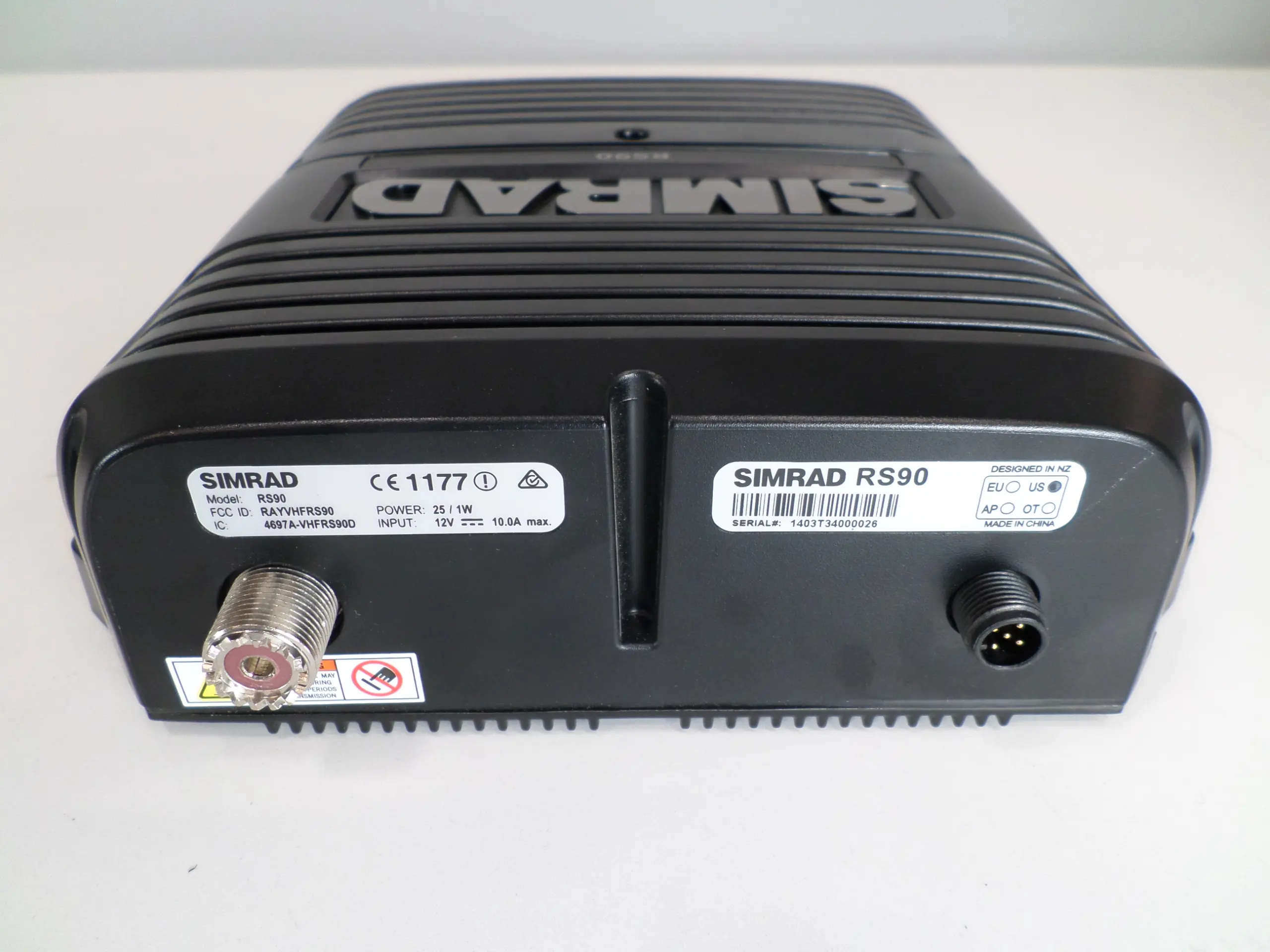 Simrad RS90 Black Box Marine VHF with AIS Receiver - Fully Tested - Max ...