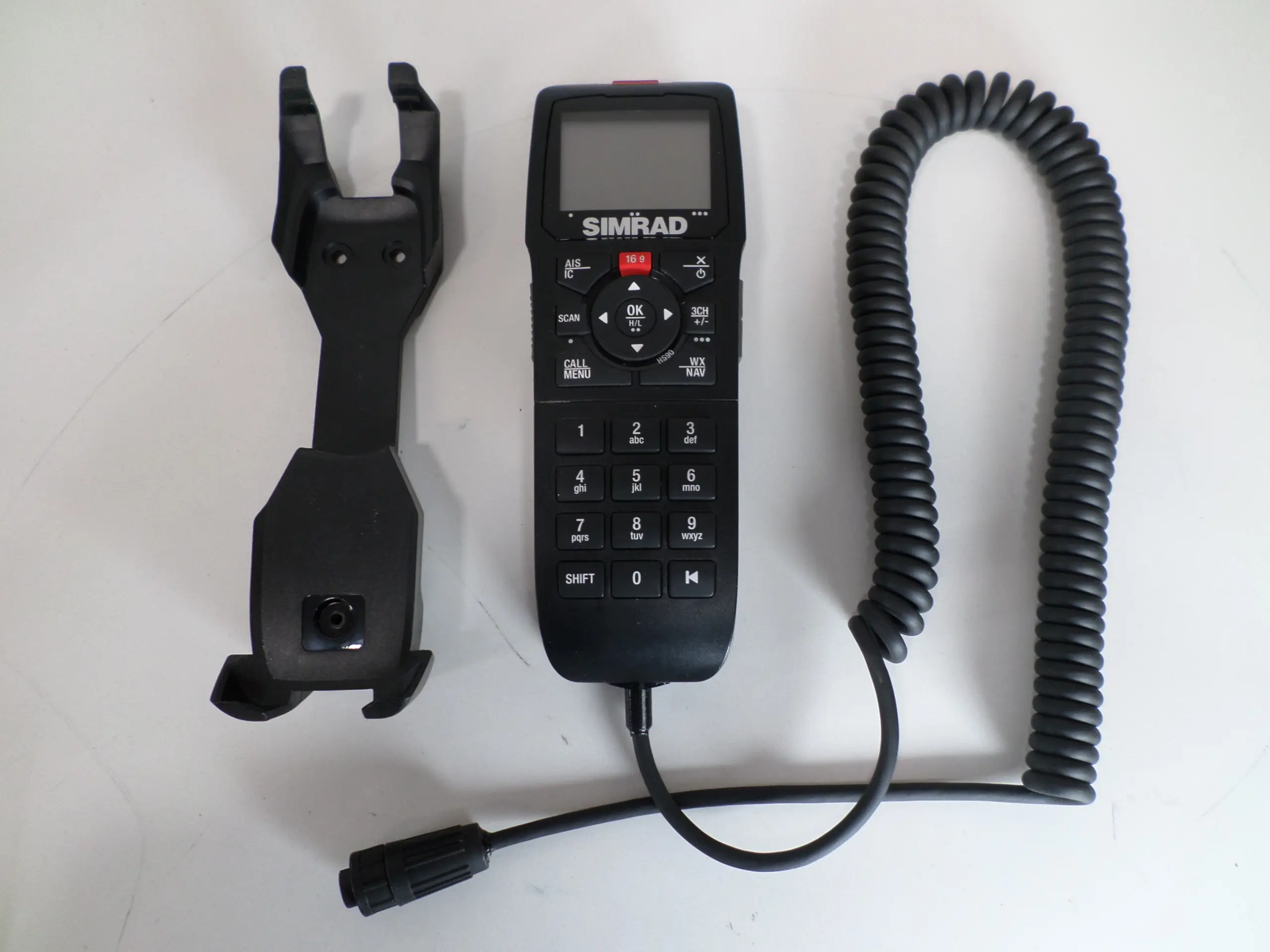 Simrad HS90 Handset for RS90 Marine VHF w/ New Cable - Max Marine ...