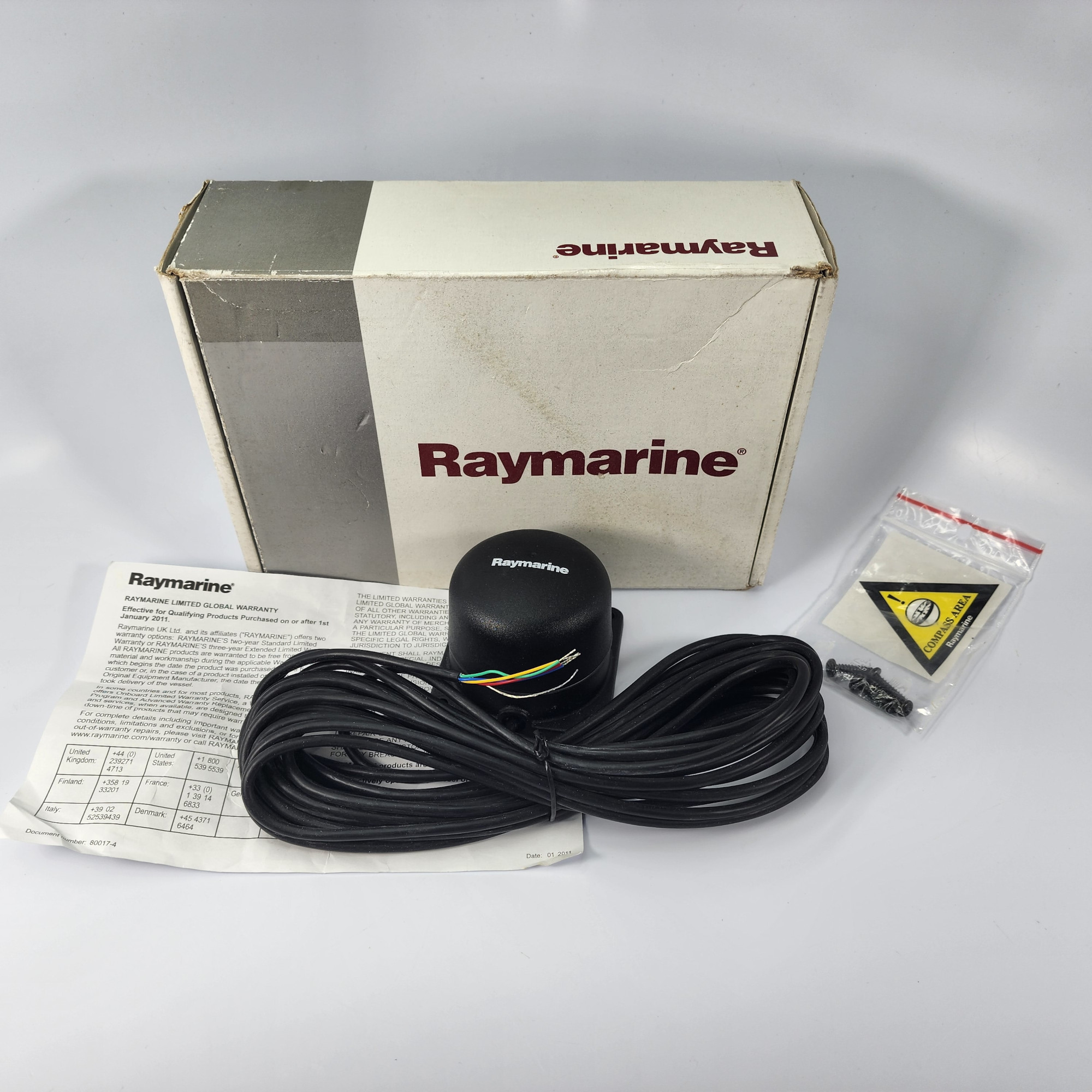 Raymarine Fluxgate Compass Module M81190/E12205 Raytheon Autohelm - New ...
