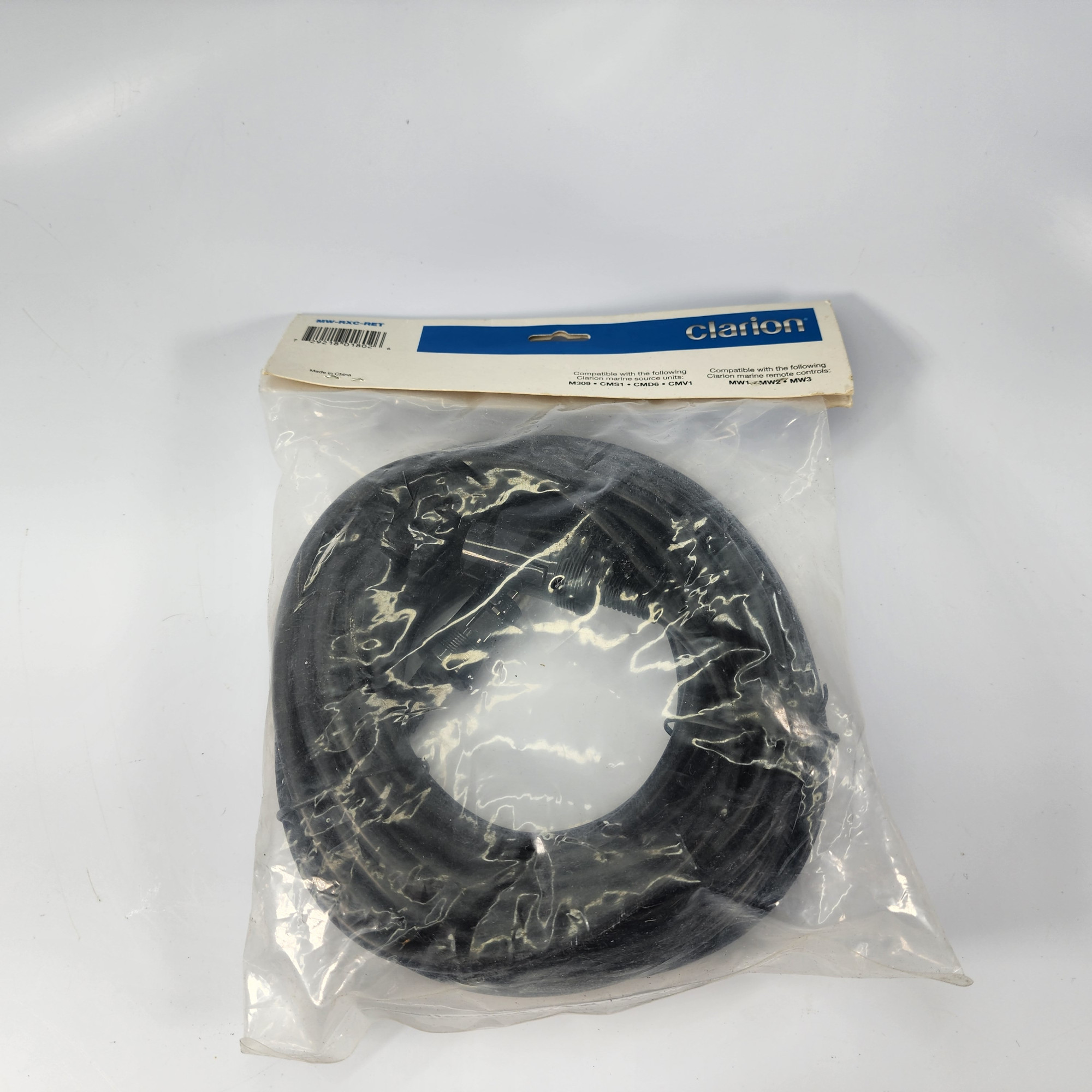 Clarion MWRXCRET - 25' Marine Remote Control Extension Cable - New Old ...