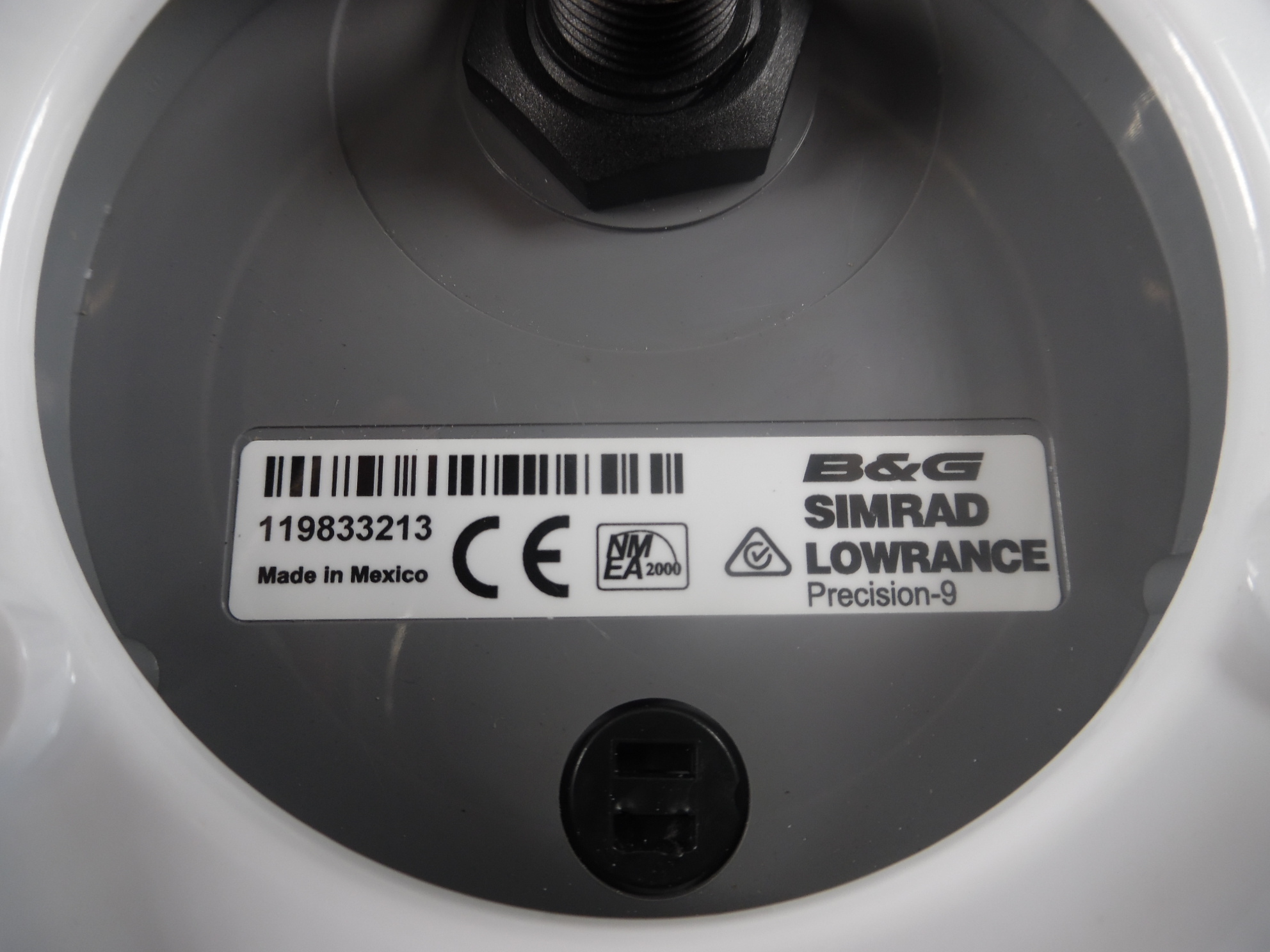 Simrad Precision 9 Compass W/Mounting Bracket Tested - Max Marine ...