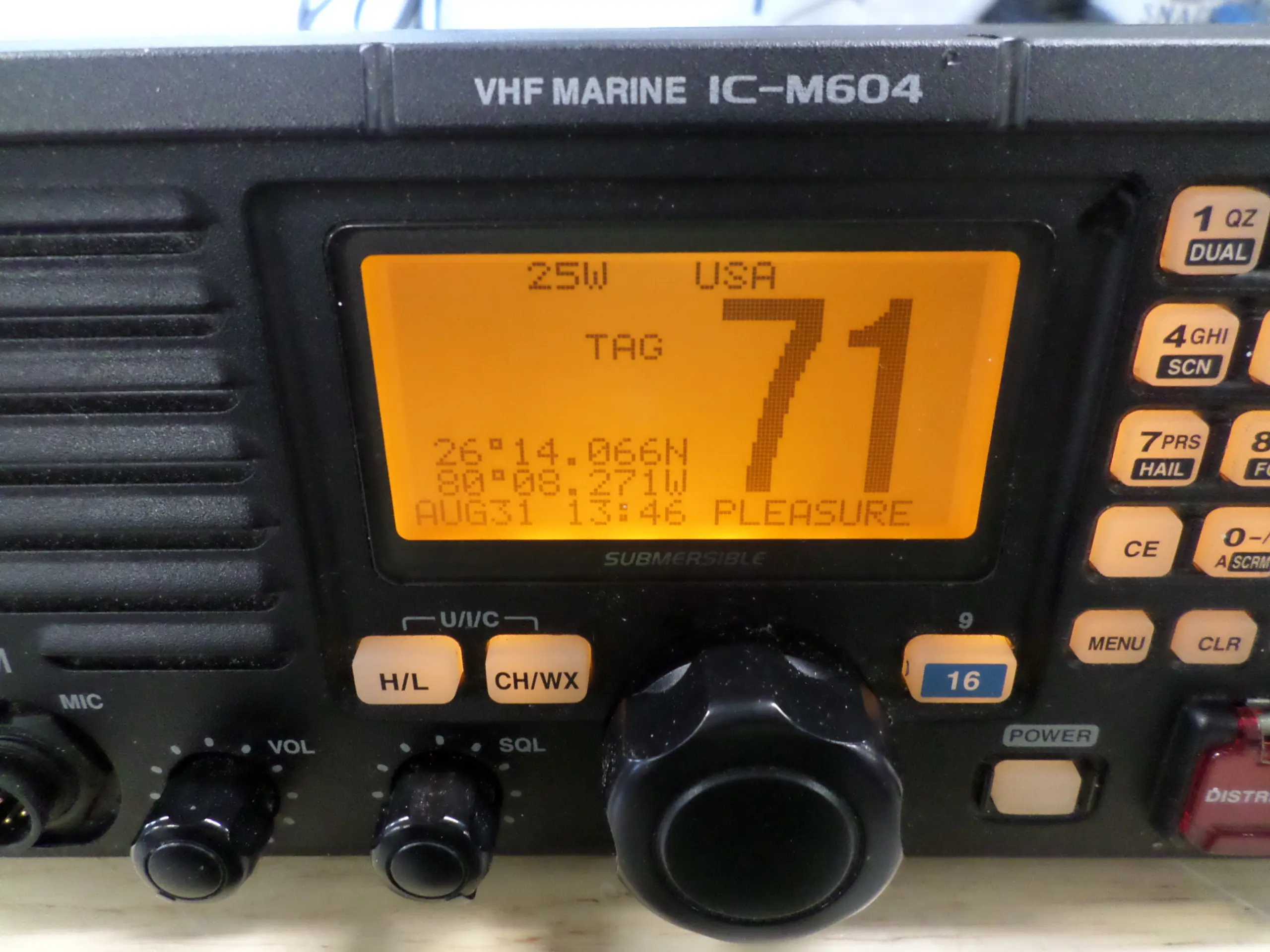Icom IC-M604 Marine DSC VHF - Fully Tested - Great Condition - Max ...