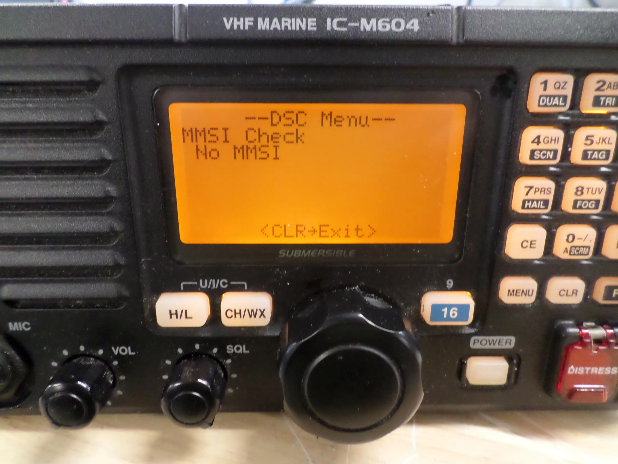 Icom IC-M604 Marine DSC VHF - Fully Tested - Great Condition - Max ...