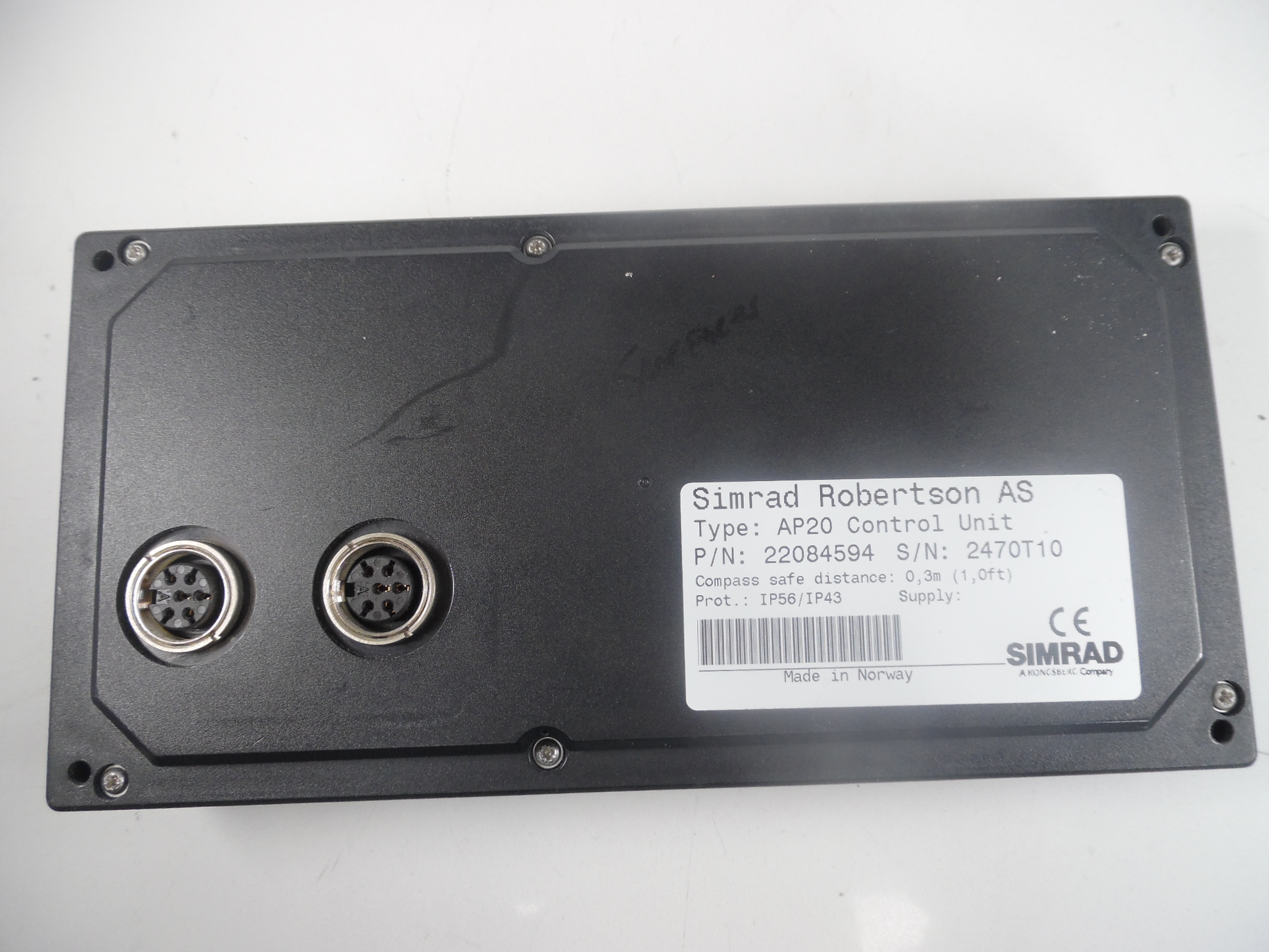 Simrad AP20 Autopilot Control Head-22084594 - Max Marine Electronics