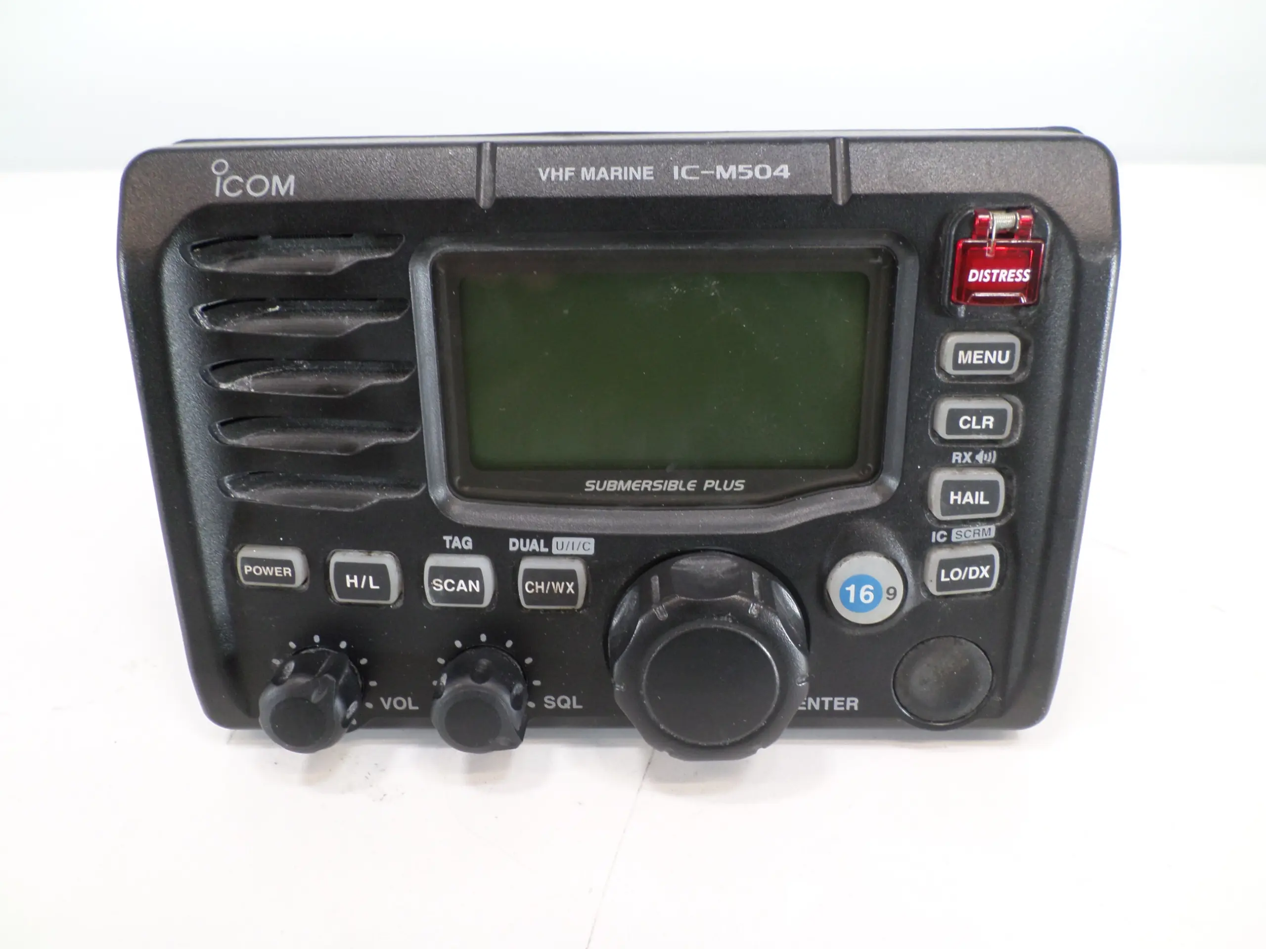 ICOM IC-M504 Marine VHF Radio - No Front Mic Port* - Great Condition ...
