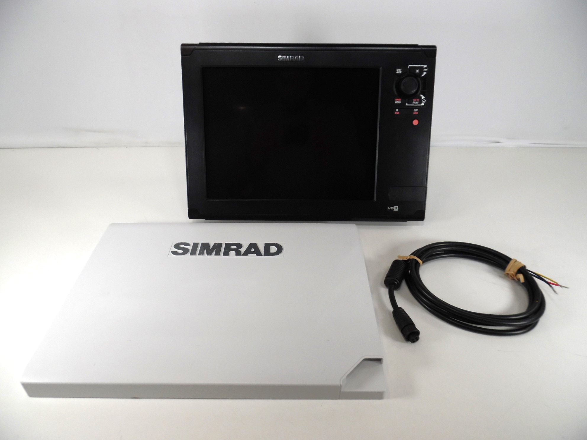 Simrad NSS12 Display AMER W/Power Cable (90 Day Warr) Great Condition ...