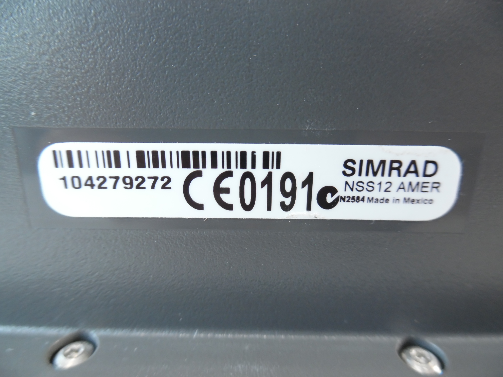 Simrad NSS12 Display AMER W/Power Cable (90 Day Warr) Great Condition ...