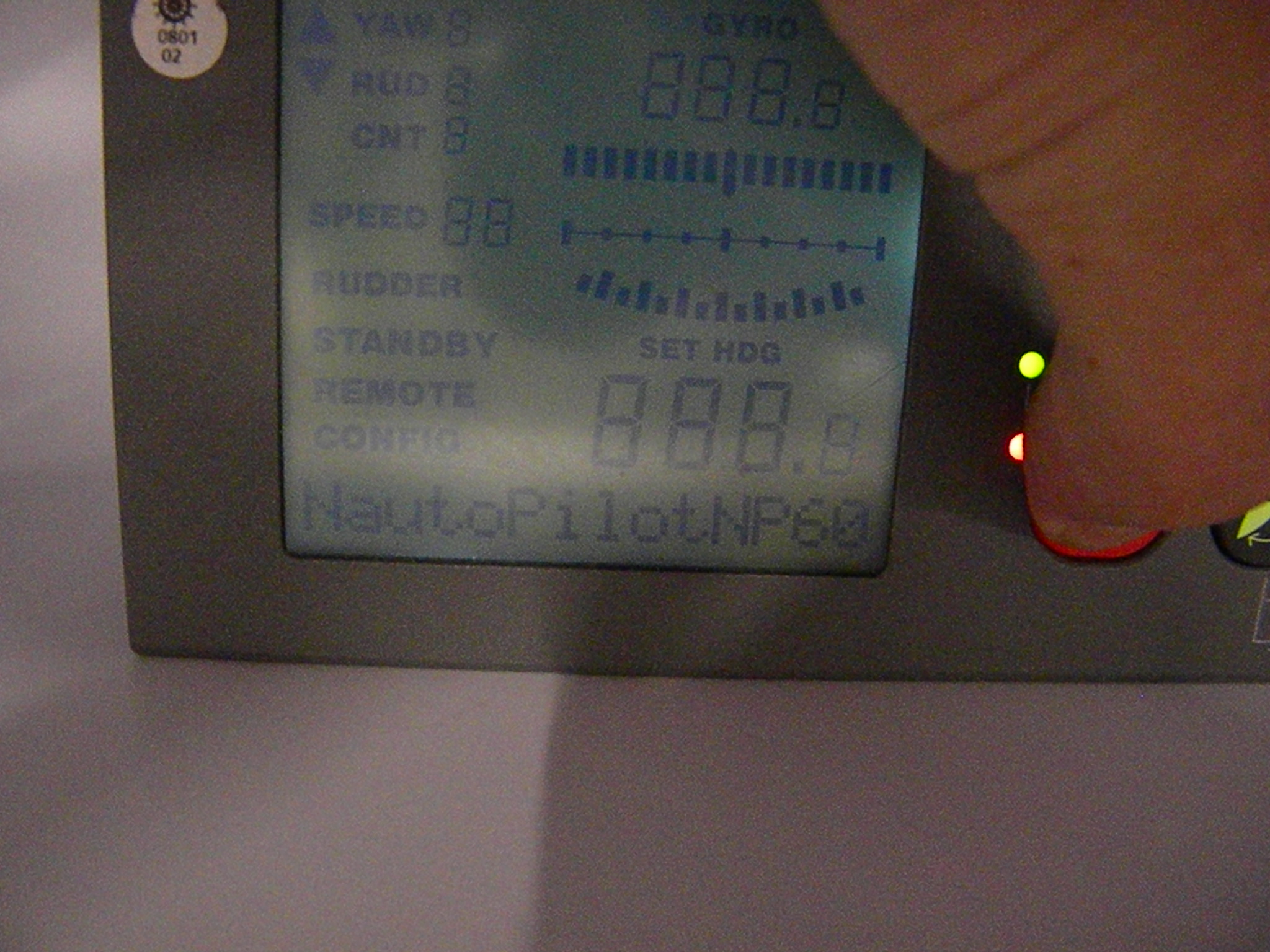 Anschutz/Raytheon-NautoPilot NP60-Autopilot System Control Head-Rebuilt ...