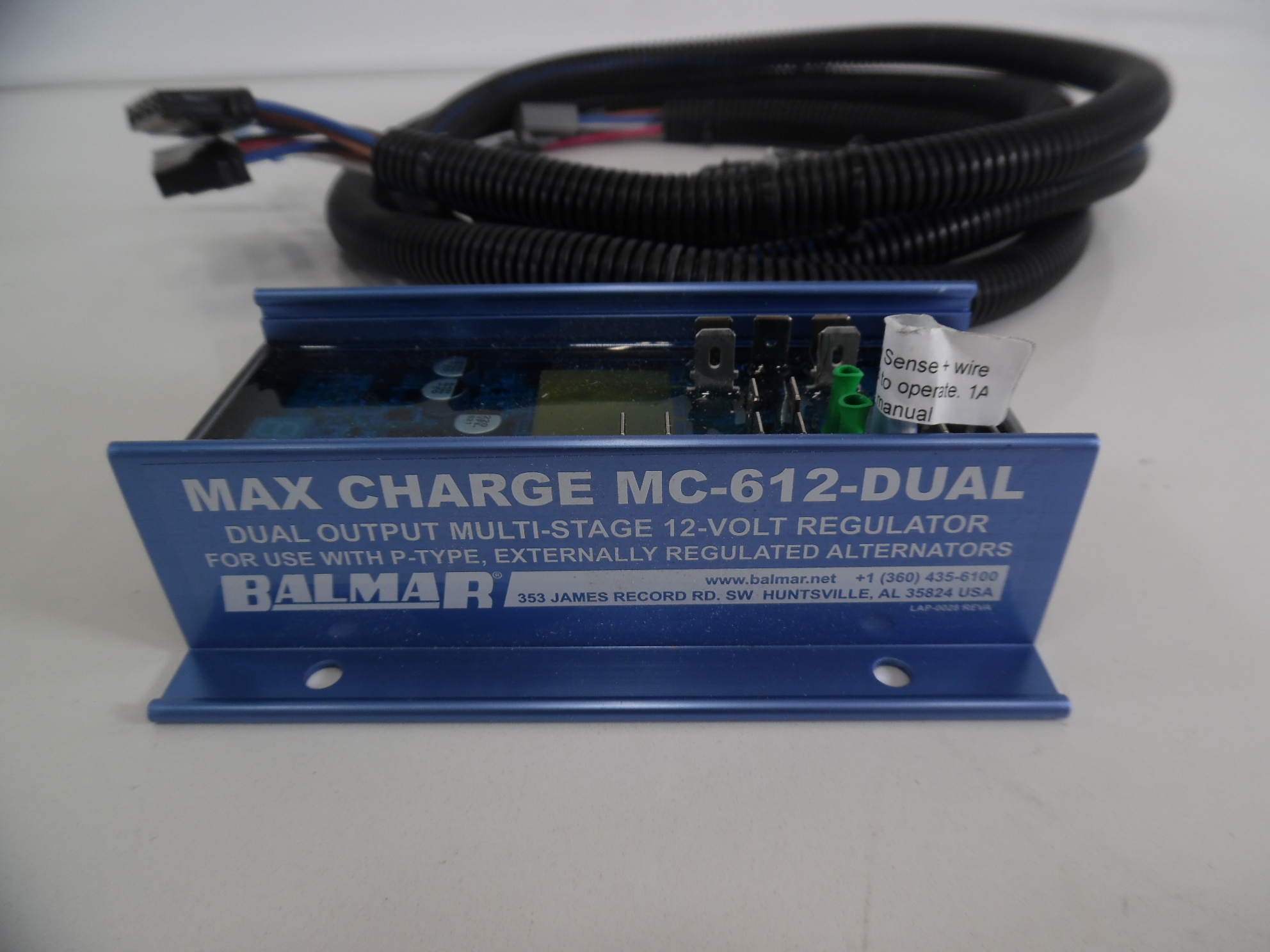 Balmar MC-612-H Max Charge Dual Output 12v Multi-Stage Regulator - Max ...