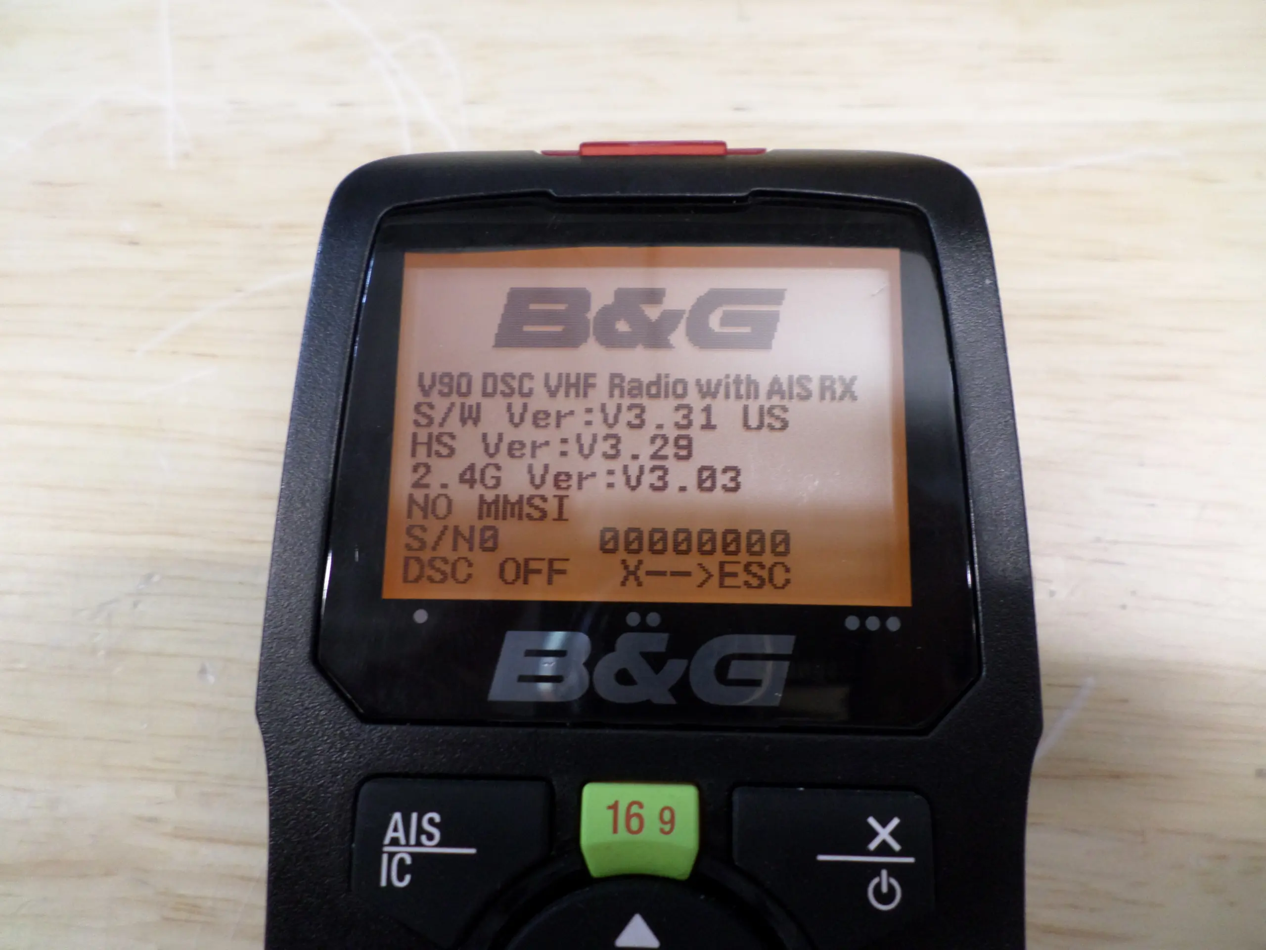 B&G H90 Handset for V90 and Simrad RS90 Black Box VHF - New Cable ...