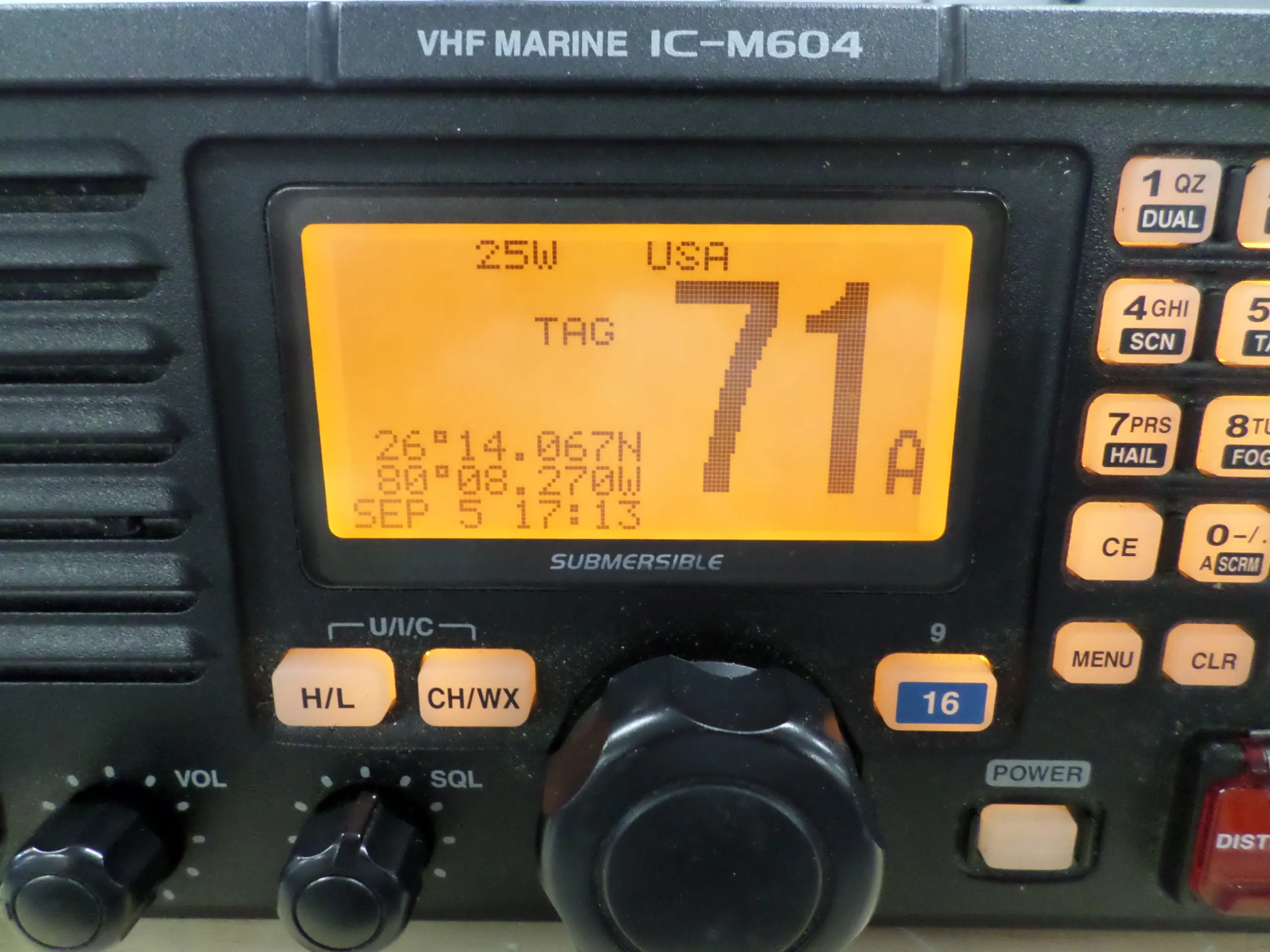 Icom IC-M604 Marine DSC VHF - Fully Tested* - Excellent Condition - Max ...
