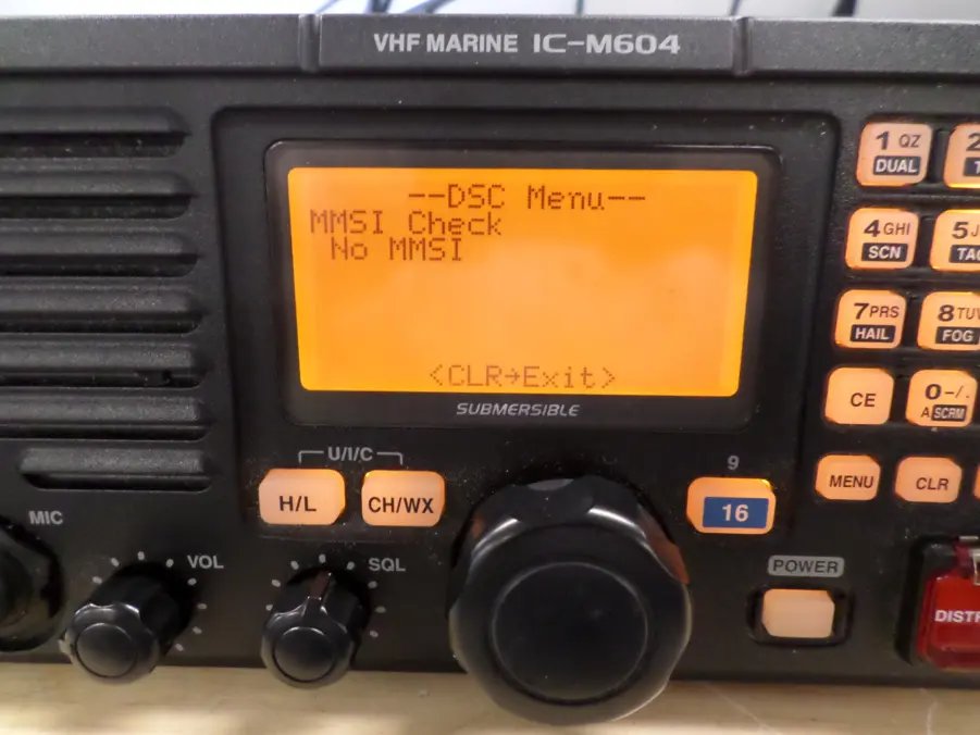 Icom IC-M604 Marine DSC VHF - Fully Tested* - Excellent Condition - Max ...