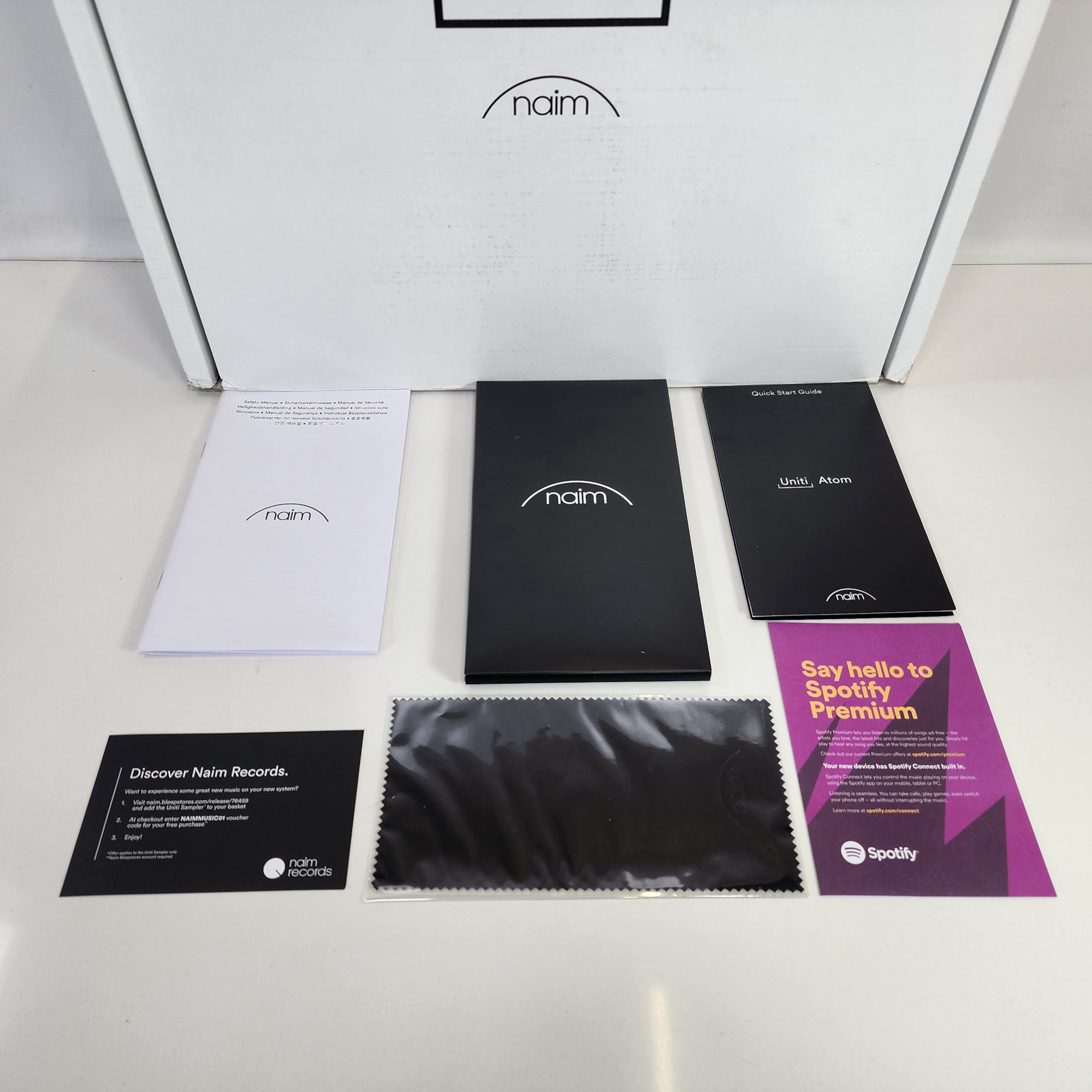 Naim Uniti Atom Stereo Integrated Amplifier and Streaming Device - 00 ...