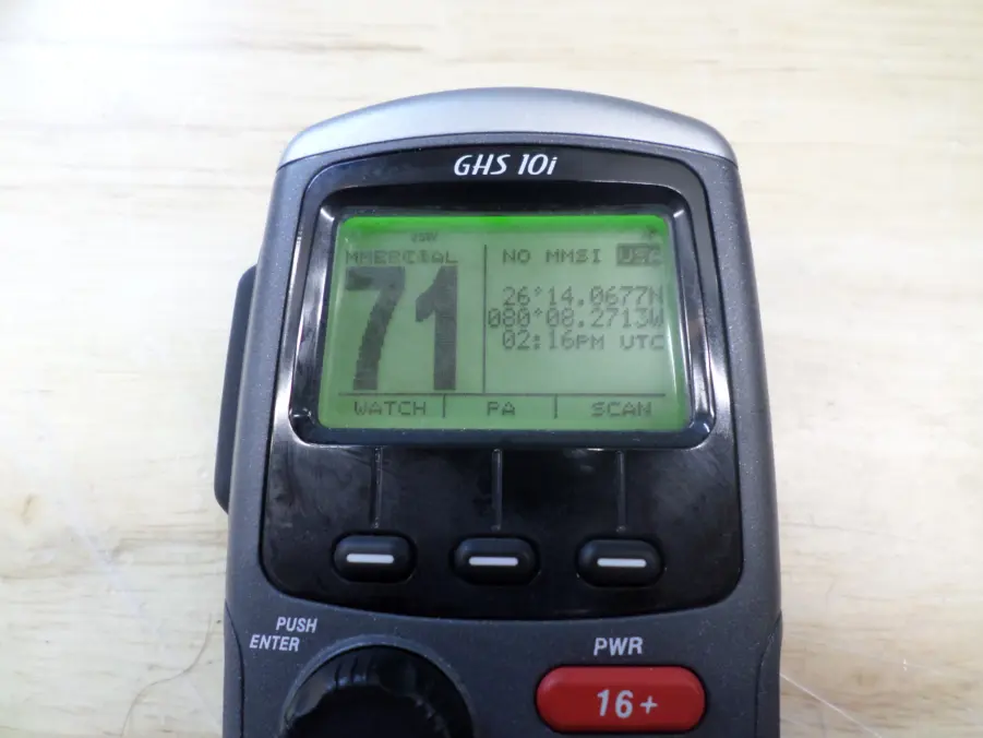 Garmin GHS10i Second Station Handset for VHF200/300 Black Box VHF - New ...