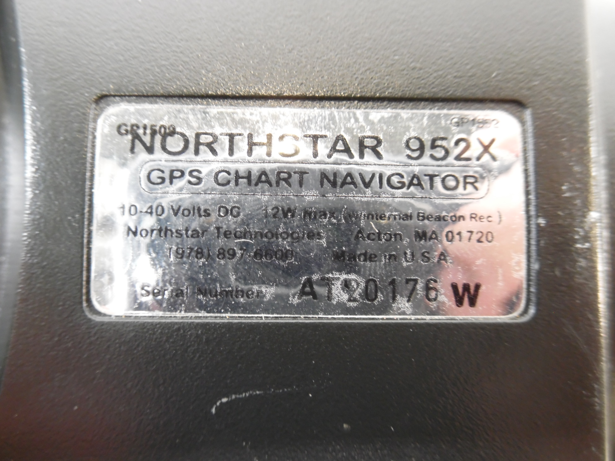 Northstar 952X WAAS Plotter Navigator Color Display Tested Good! *NEW ...