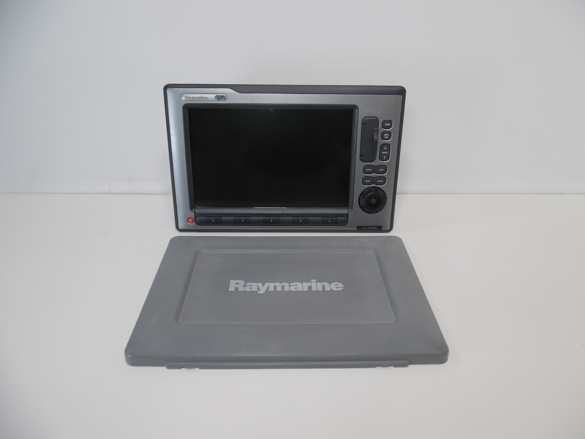 Raymarine E120w HybridTouch MFD w/ Bezel & Sun Cover - E62223 - Tested ...