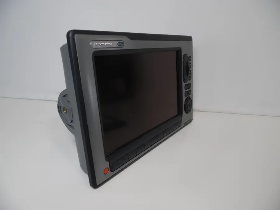 Raymarine E120w HybridTouch MFD w/ Bezel & Sun Cover - E62223 - Tested ...