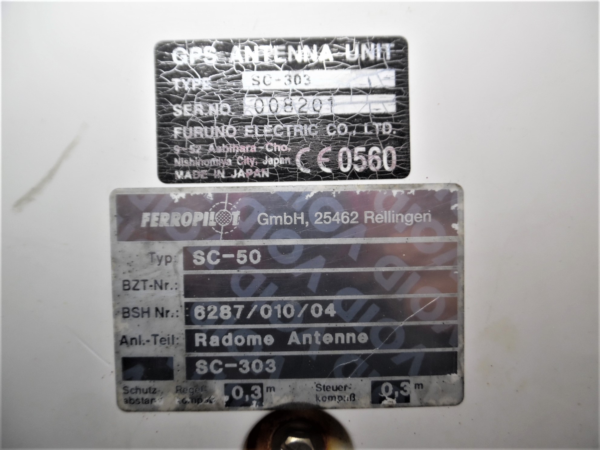 Furuno SC-50 Sat Satellite Compass System - COMPLETE WORKING SC501 SC502 SC303 - Max Marine ...