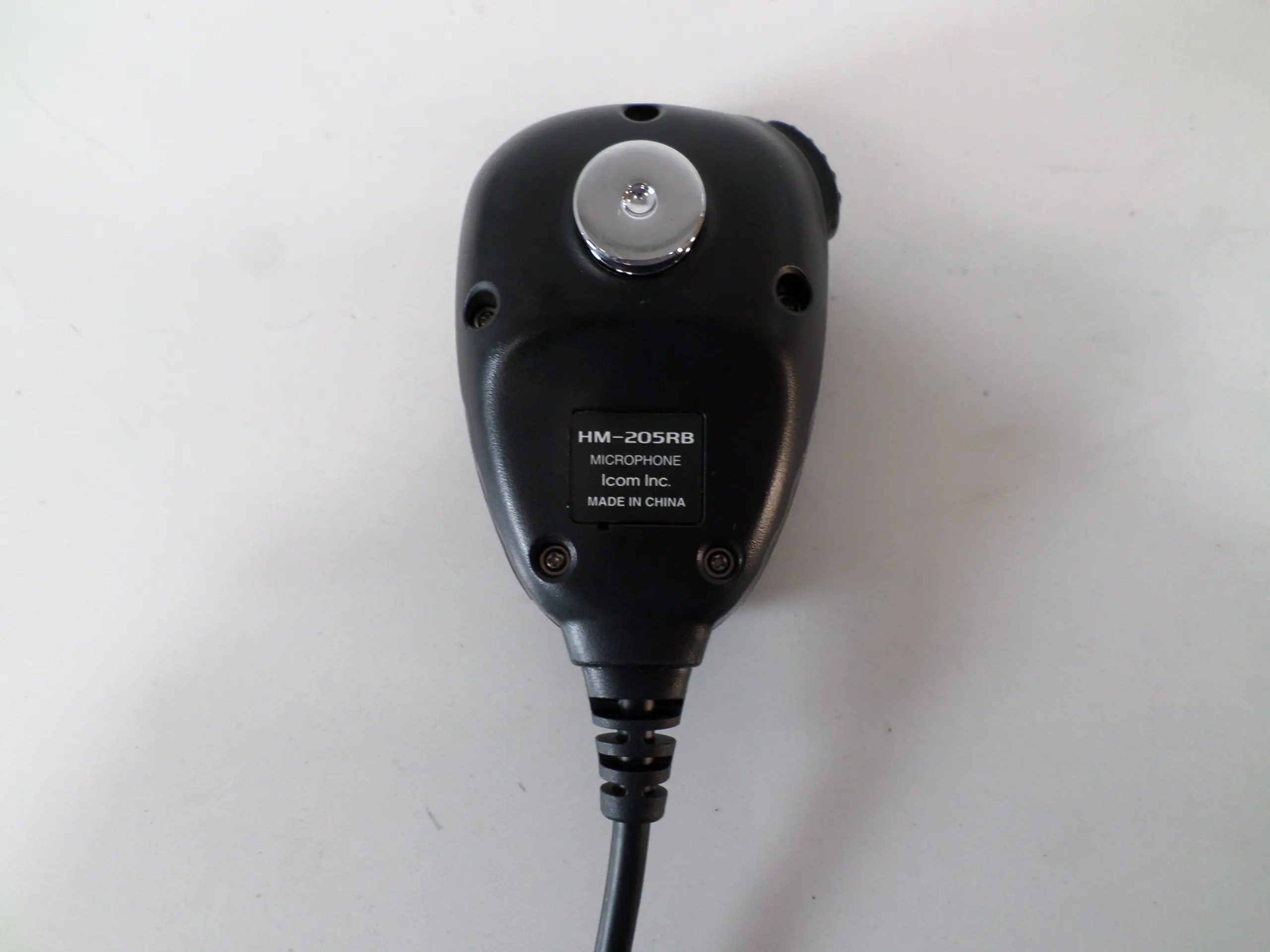 ICOM HM-205 Fist mic for IC-M506 IC-M423 IC-M424 Marine VHF Radios ...