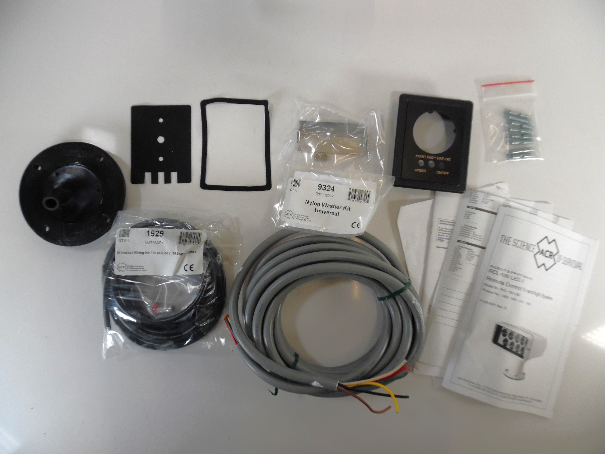 ACR RCL-100 LED Spotlight With Point Pad (12/24V) Tested Good - Max ...