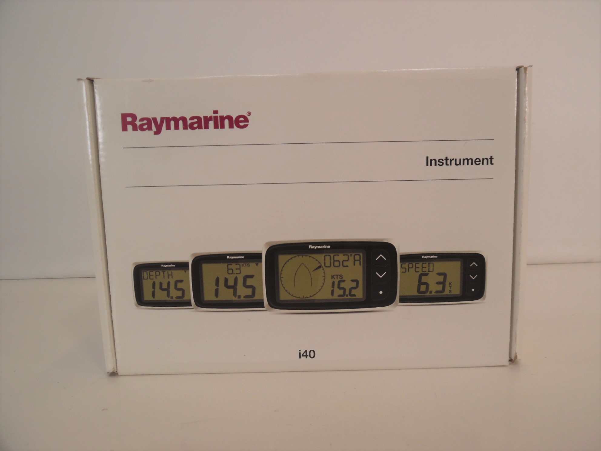 Raymarine i40 Depth E70064R Instrument Display w/ Suncover - Factory ...