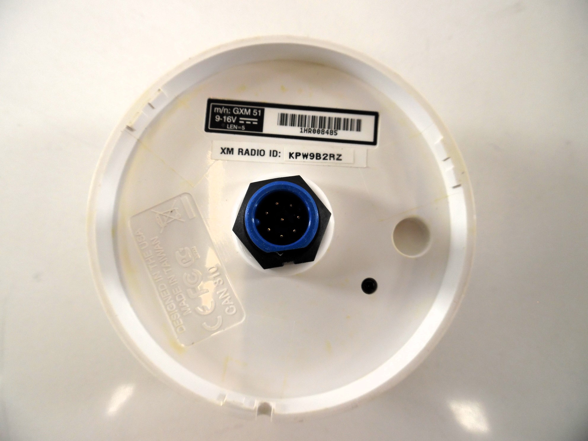 Garmin GXM51 Satellite Weather Antenna Kit (010-00753-00) W/ 3 Mounts ...