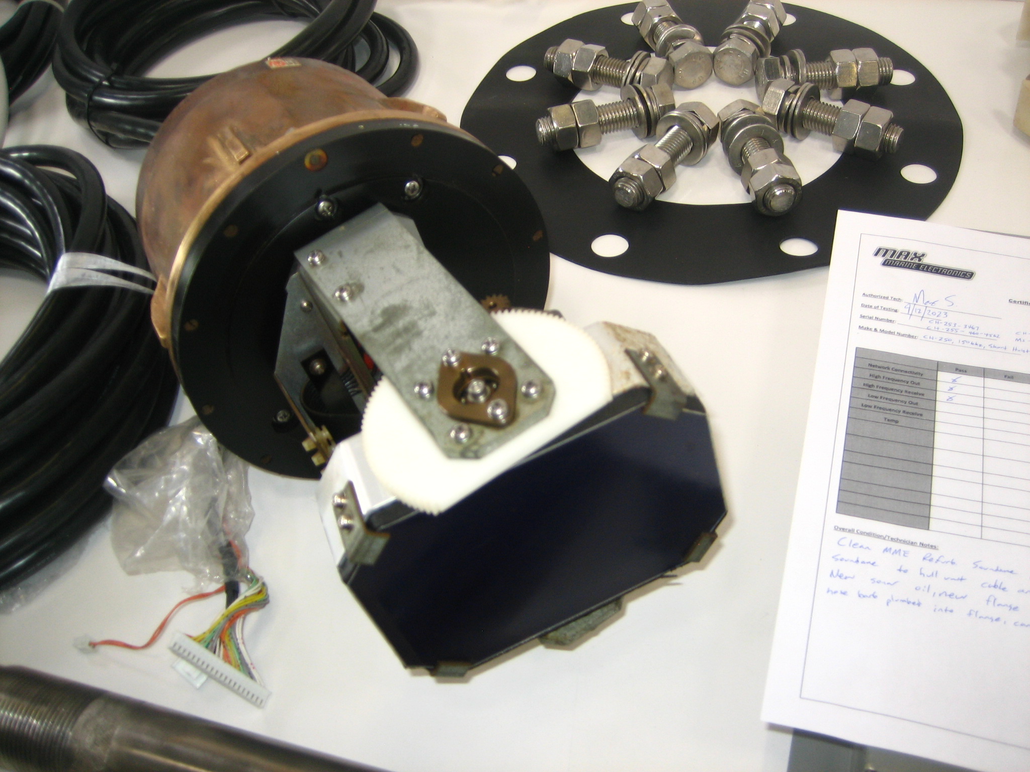 Furuno Searchlight Sonar - CH250BB/150/325 24vdc 150khz - MME Refurb ...