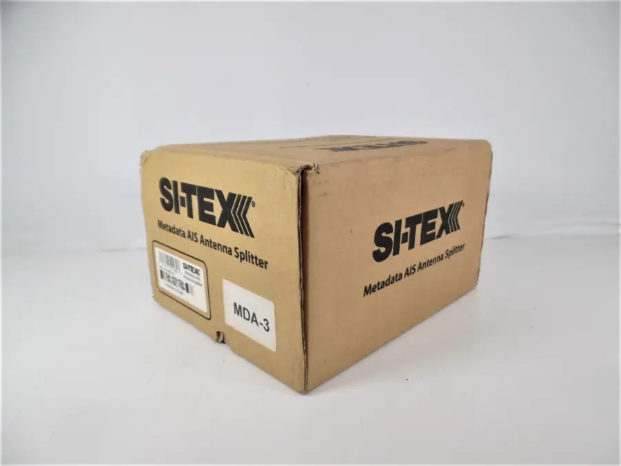 SI-TEX - NEW OPEN BOX - MDA-3 Metadata Zero Loss AIS Antenna Splitter F/ Class B AIS - Max ...