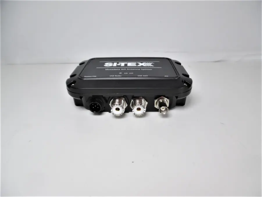 SI-TEX - NEW OPEN BOX - MDA-3 Metadata Zero Loss AIS Antenna Splitter F/ Class B AIS - Max ...