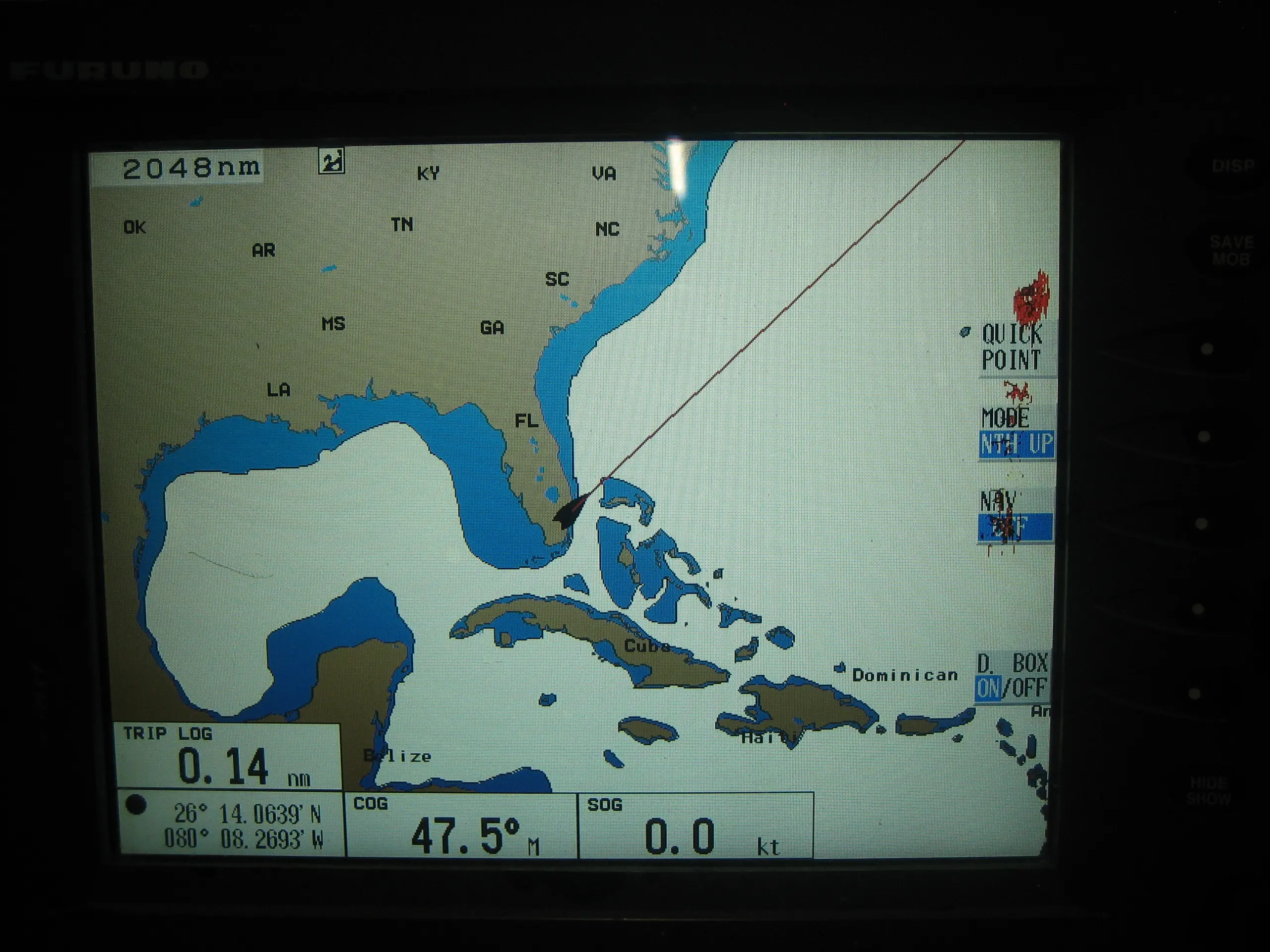 Furuno GP-320B GPS ANTENNA FOR Navnet VX1 VX2 3D ~ TESTED - Max Marine ...