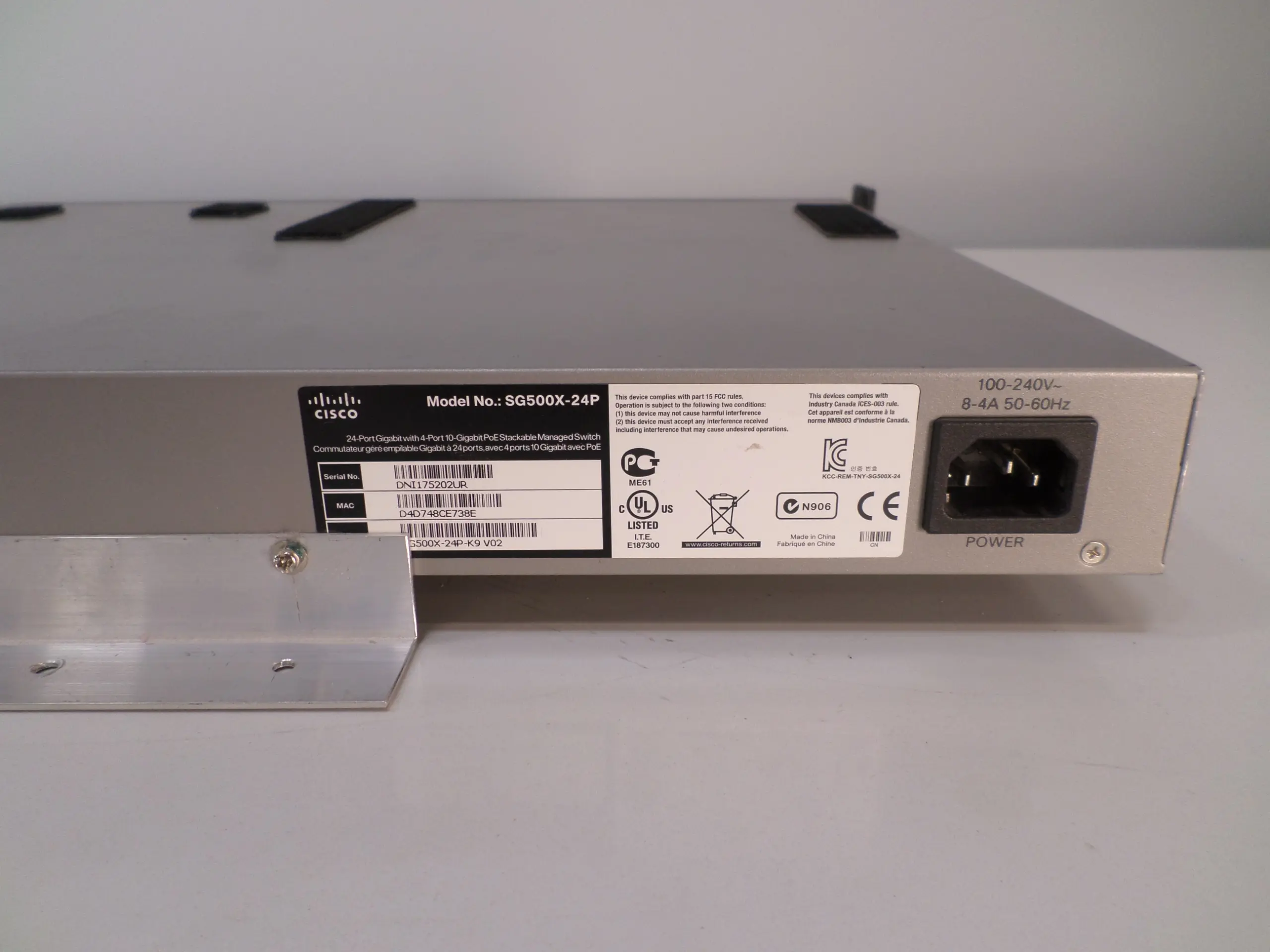Cisco SG500X-24P Enterprise Grade 24 Port Managed Gigabit Switch with ...