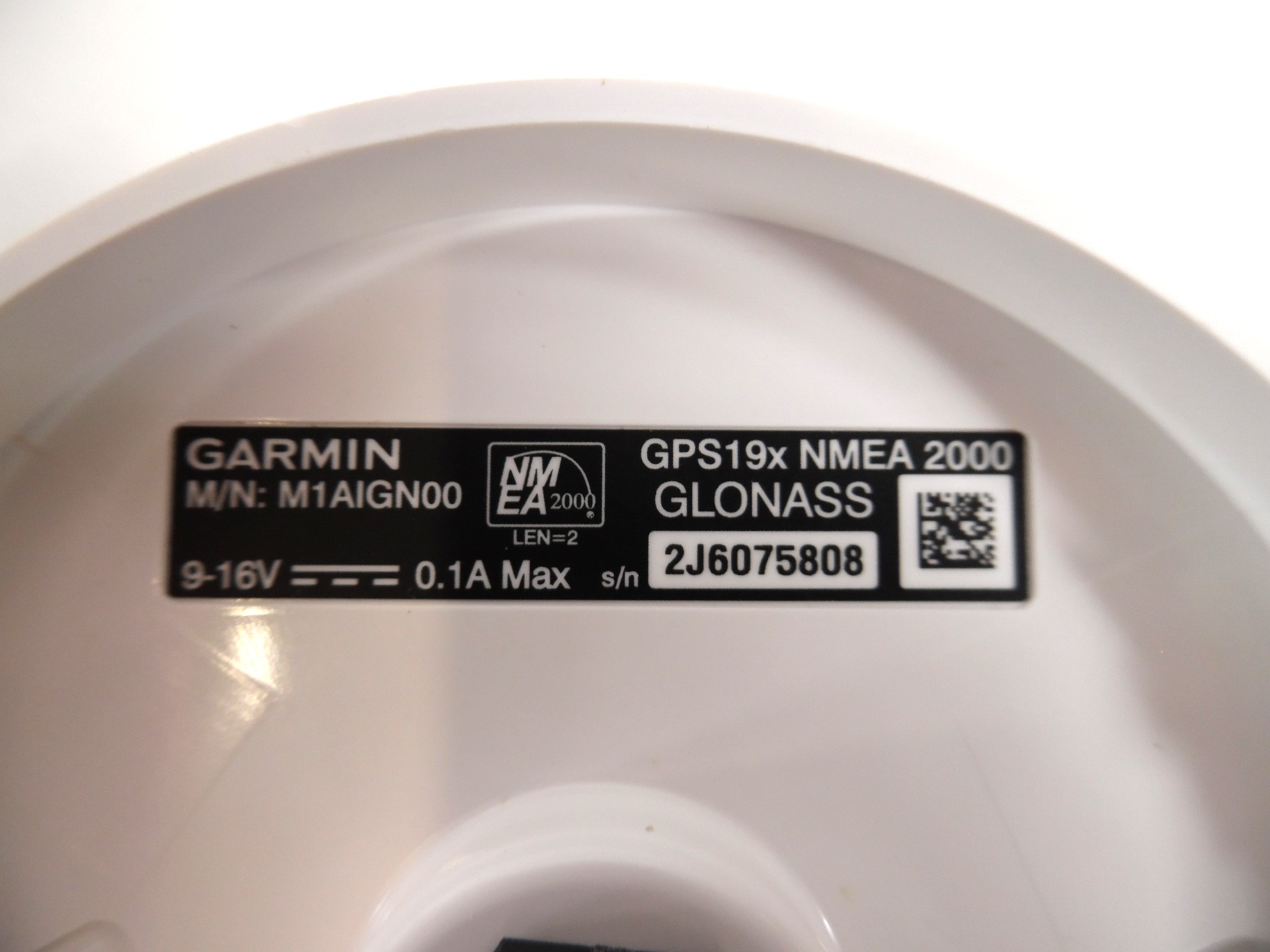 Garmin GPS-19X NMEA2000 GPS Antenna NEW -TESTED Good- W /9.7 M Drop ...