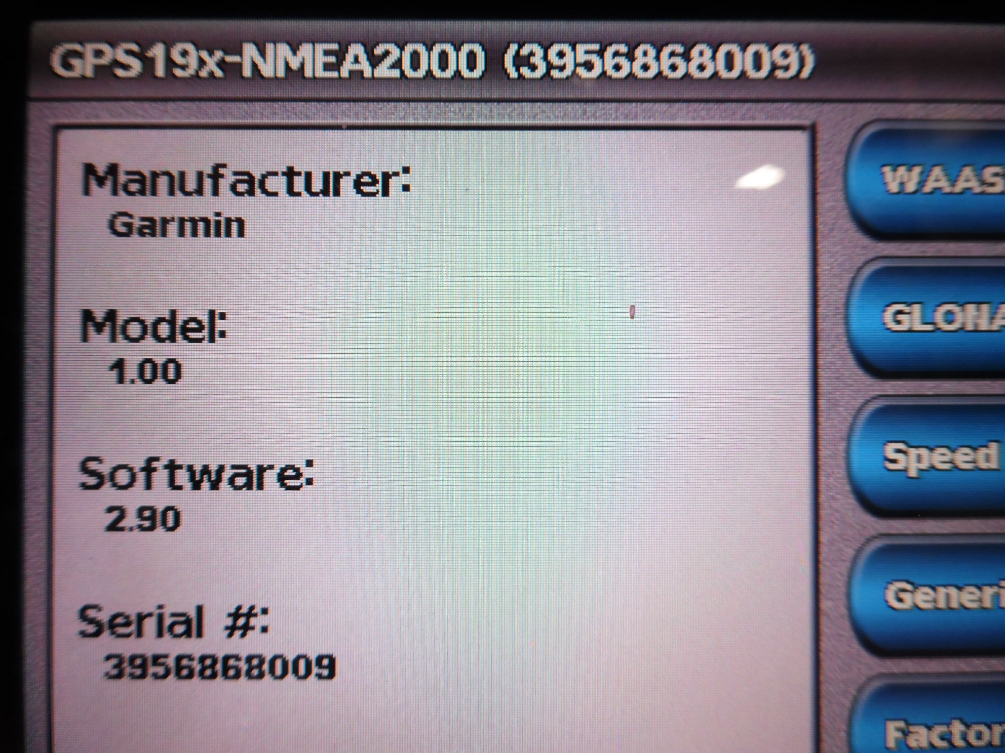 Garmin GPS-19X NMEA2000 GPS Antenna NEW -TESTED Good- W /9.7 M Drop ...