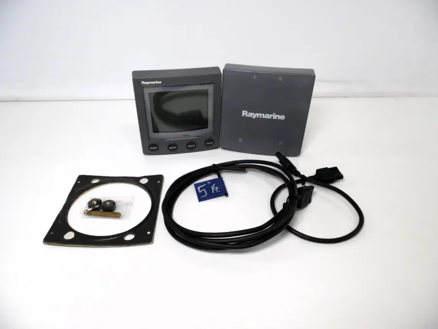 Raymarine ST60 Depth Instrument Display w/ Sun Cover - A22010 - TESTED ...