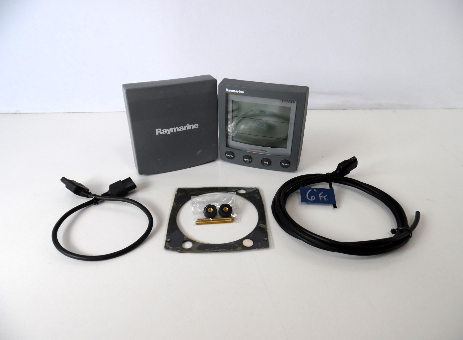 Raymarine ST60 TriData Instrument Display + Sun Cover & Accs. - A22013 ...