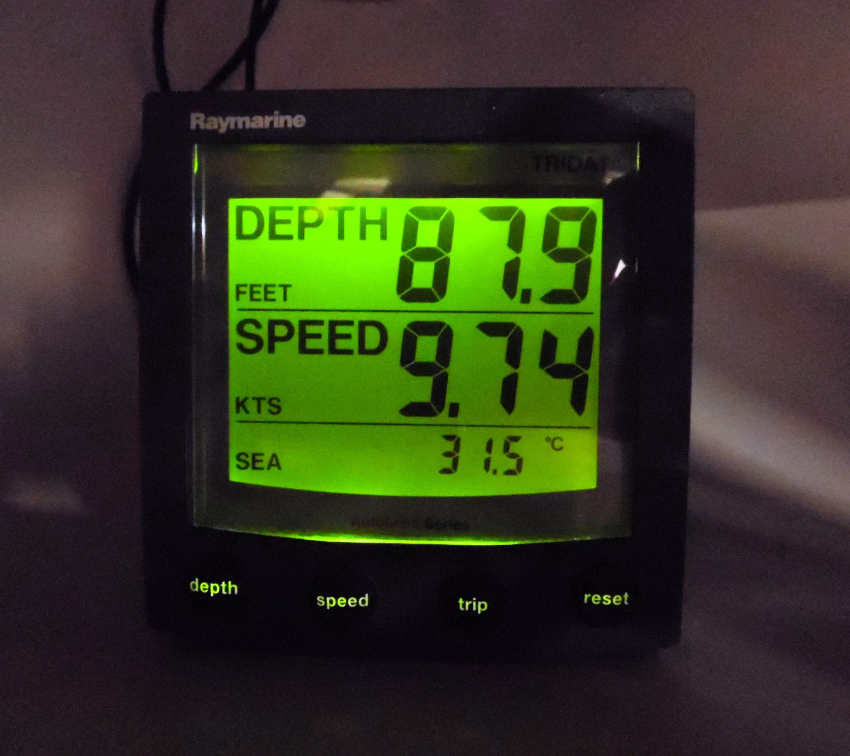 Raymarine ST60 TriData Instrument Display + Sun Cover & Accs. - A22013 ...