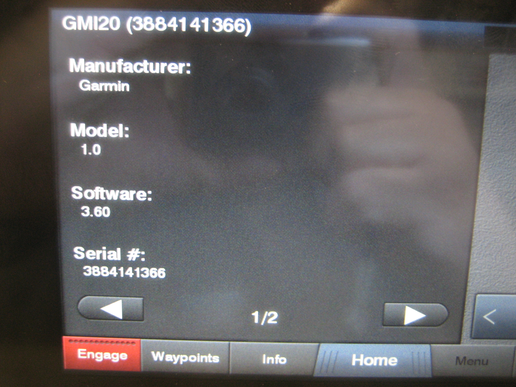 Garmin - GMI20 Marine Instrument / Tested - Max Marine Electronics