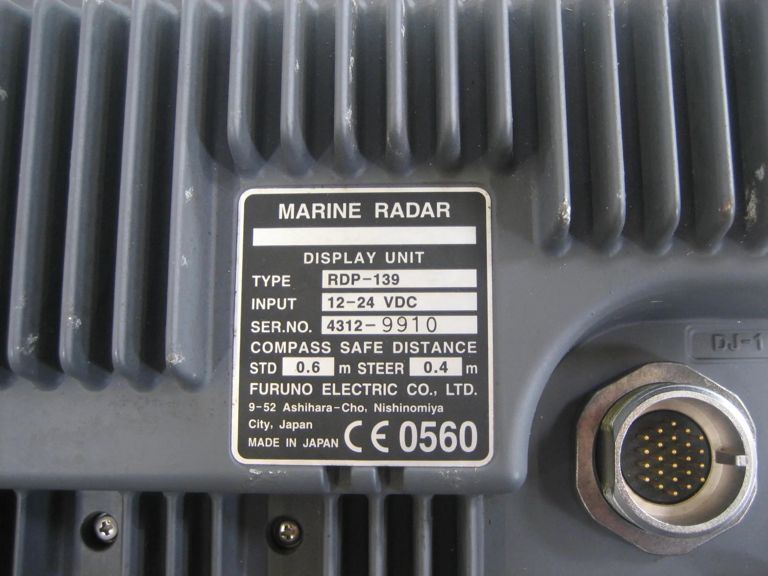 Furuno RDP-139 Navnet VX1 10.4″ Display - TESTED - NEW Trackball - MME ...