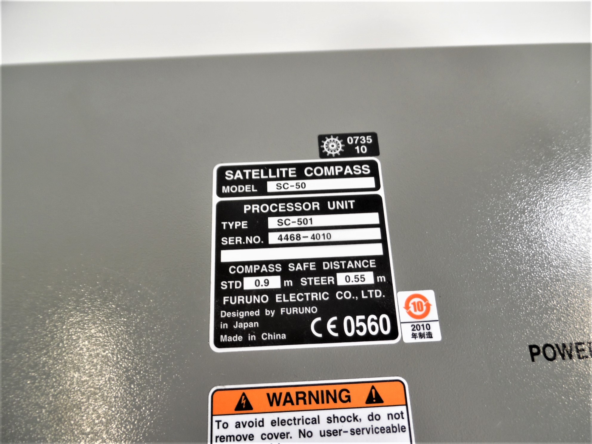 Furuno SC-50 Sat Satellite Compass System - COMPLETE WORKING SC501 ...