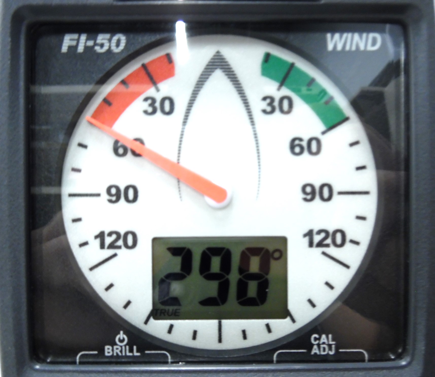 Furuno FI-501 (FI-50 Series) Wind Angle Display w/Sun Cover *Bench ...