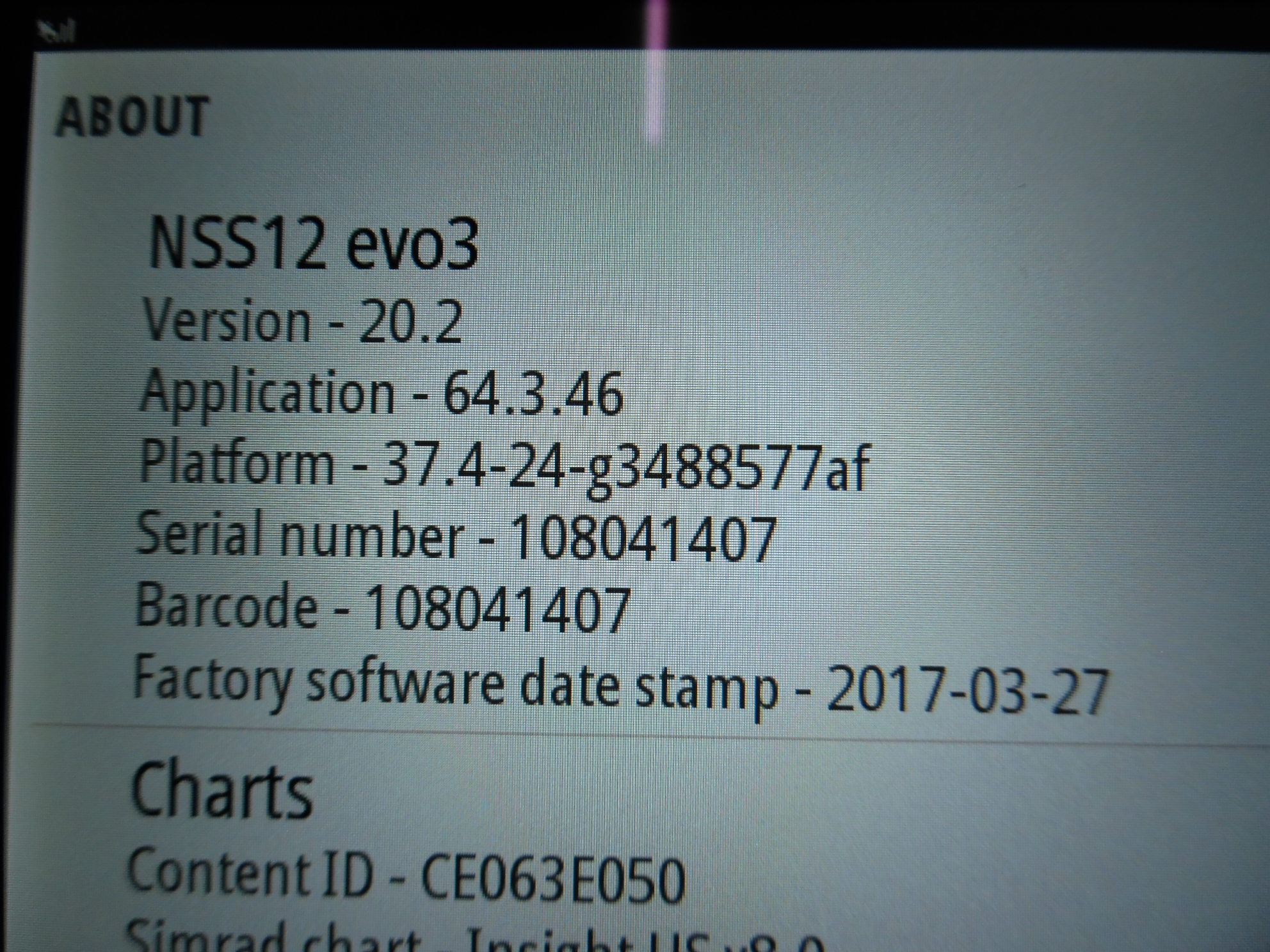 Simrad NSS12 Evo3 12″ Touchscreen MFD Chartplotter Tested Good- READ ...