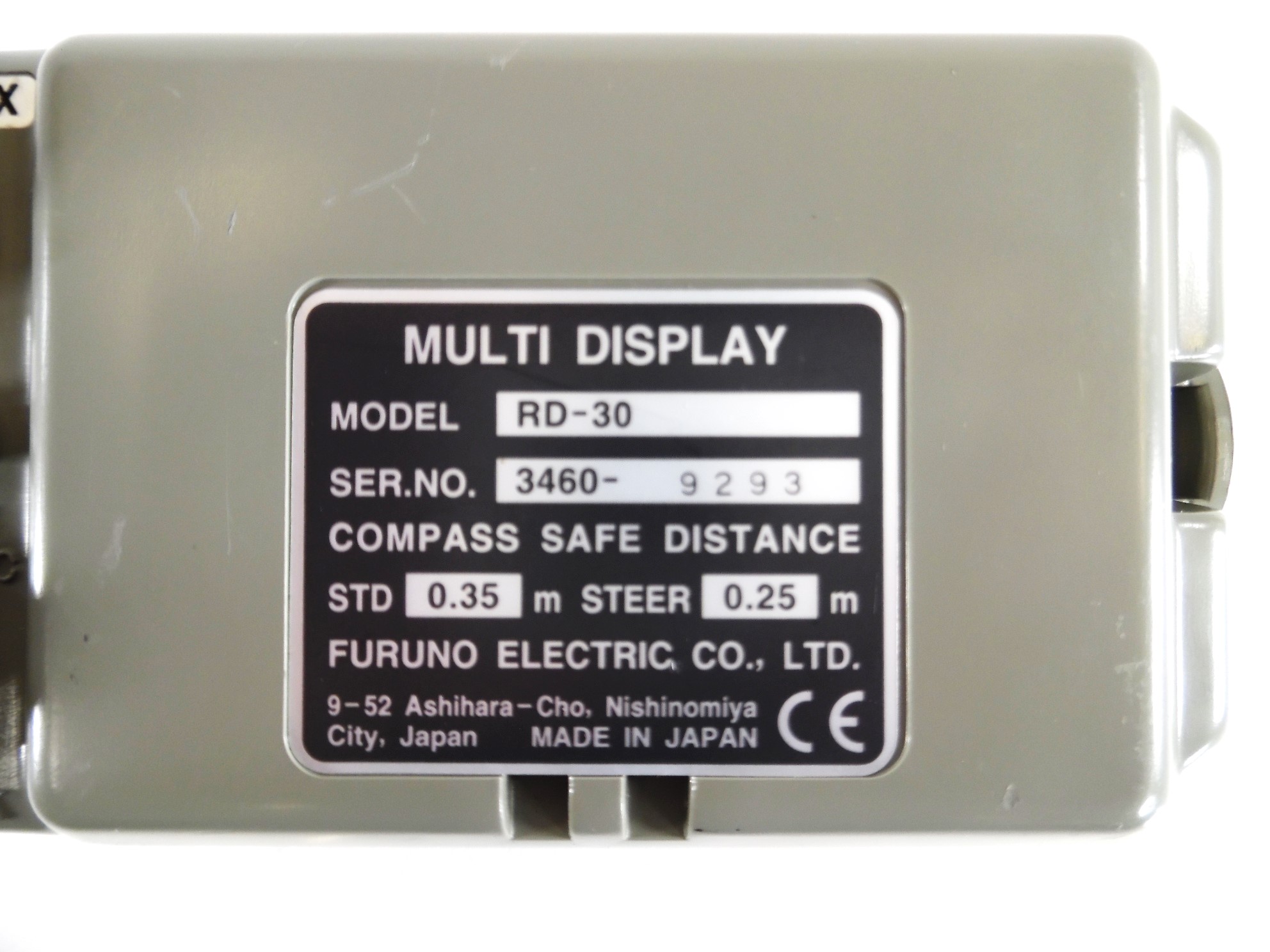 Furuno RD-30 Remote Display Navigational Data Organizer ~Bench-Tested ...