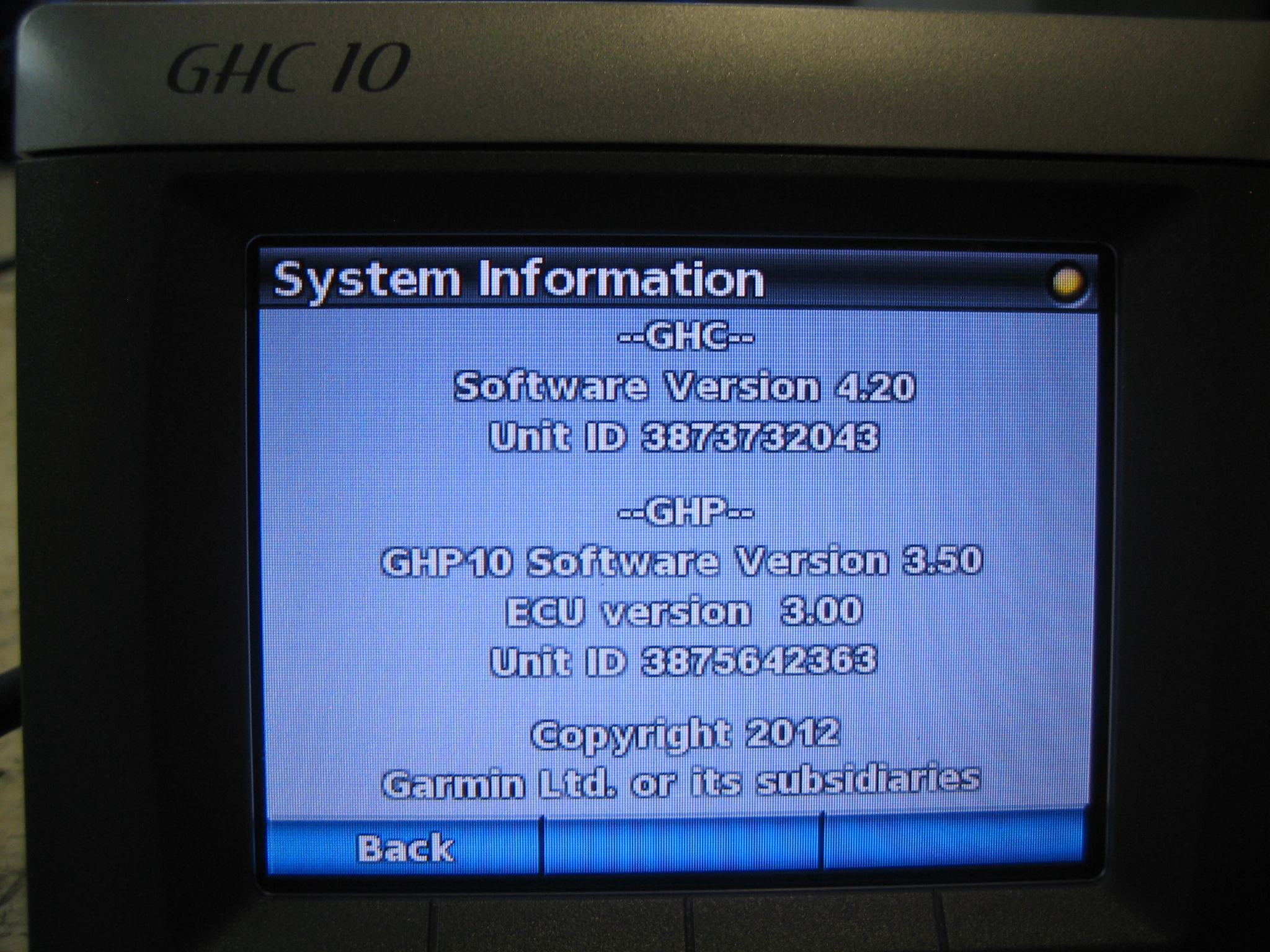 Garmin - GHC10 - Autopilot Control Head - Max Marine Electronics