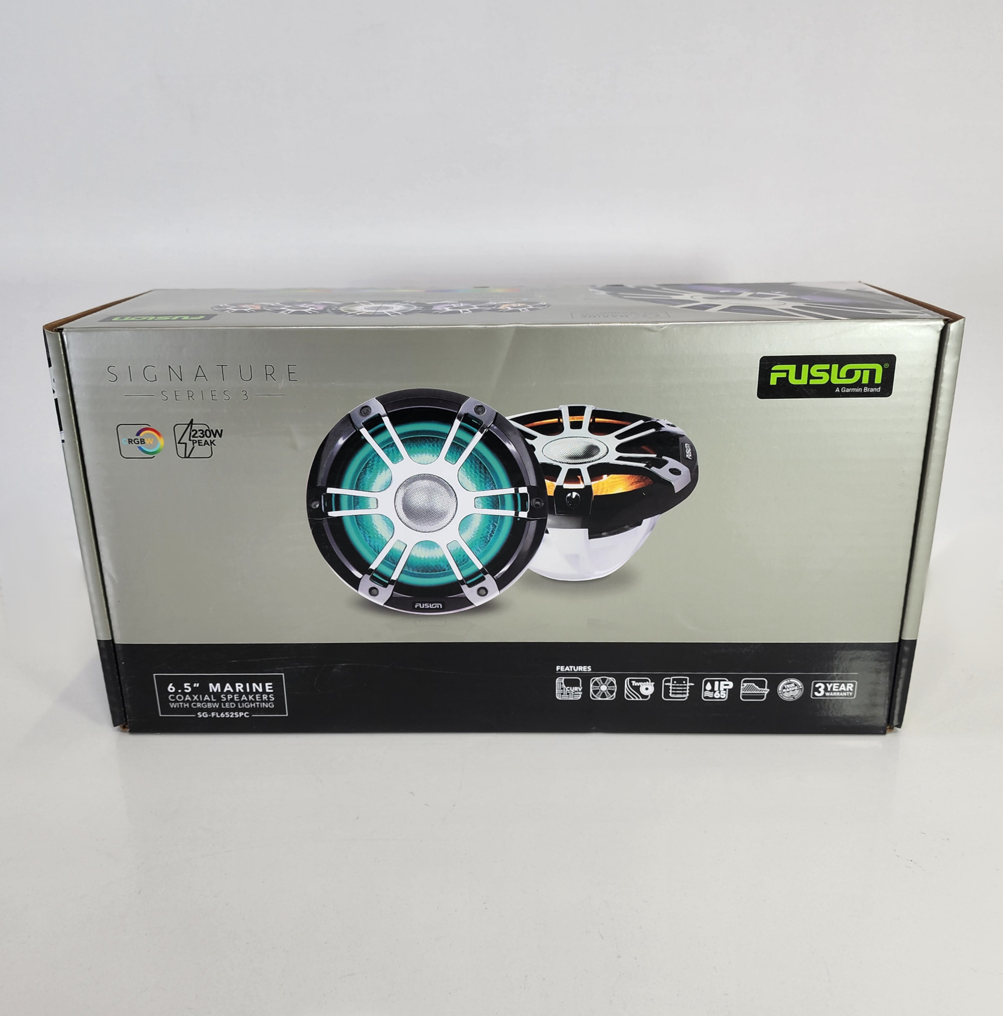 Fusion SG-FL652SPC Signature Series 3 6-1/2" 2-Way Marine Speakers with ...