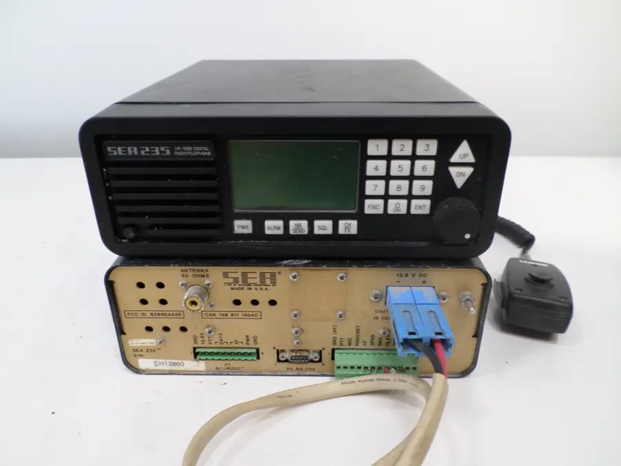 SEA235 SSB Single Sideband Digital Radiotelephone Parts Lot - Max ...