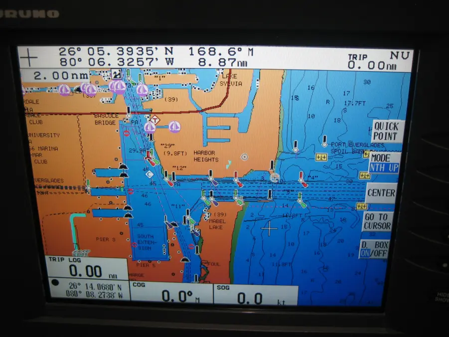 Furuno RDP-149 10.4″ Navnet VX2 Navionics ~ TESTED ~ Backlight Rebuilt ...