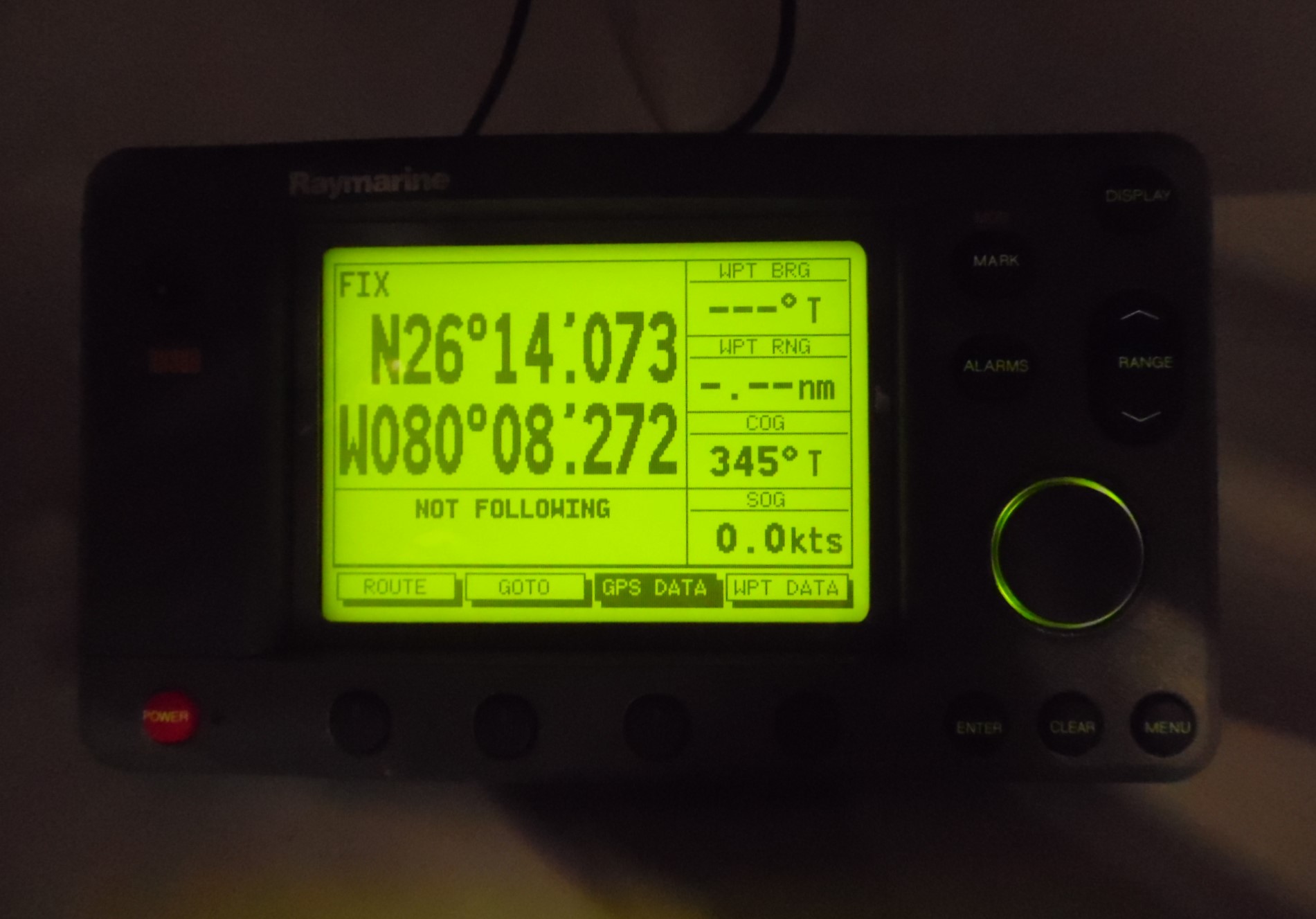 Raymarine RN300 RayNav GPS Plotter Display w/ Cover - E32017 - REBUILT ...