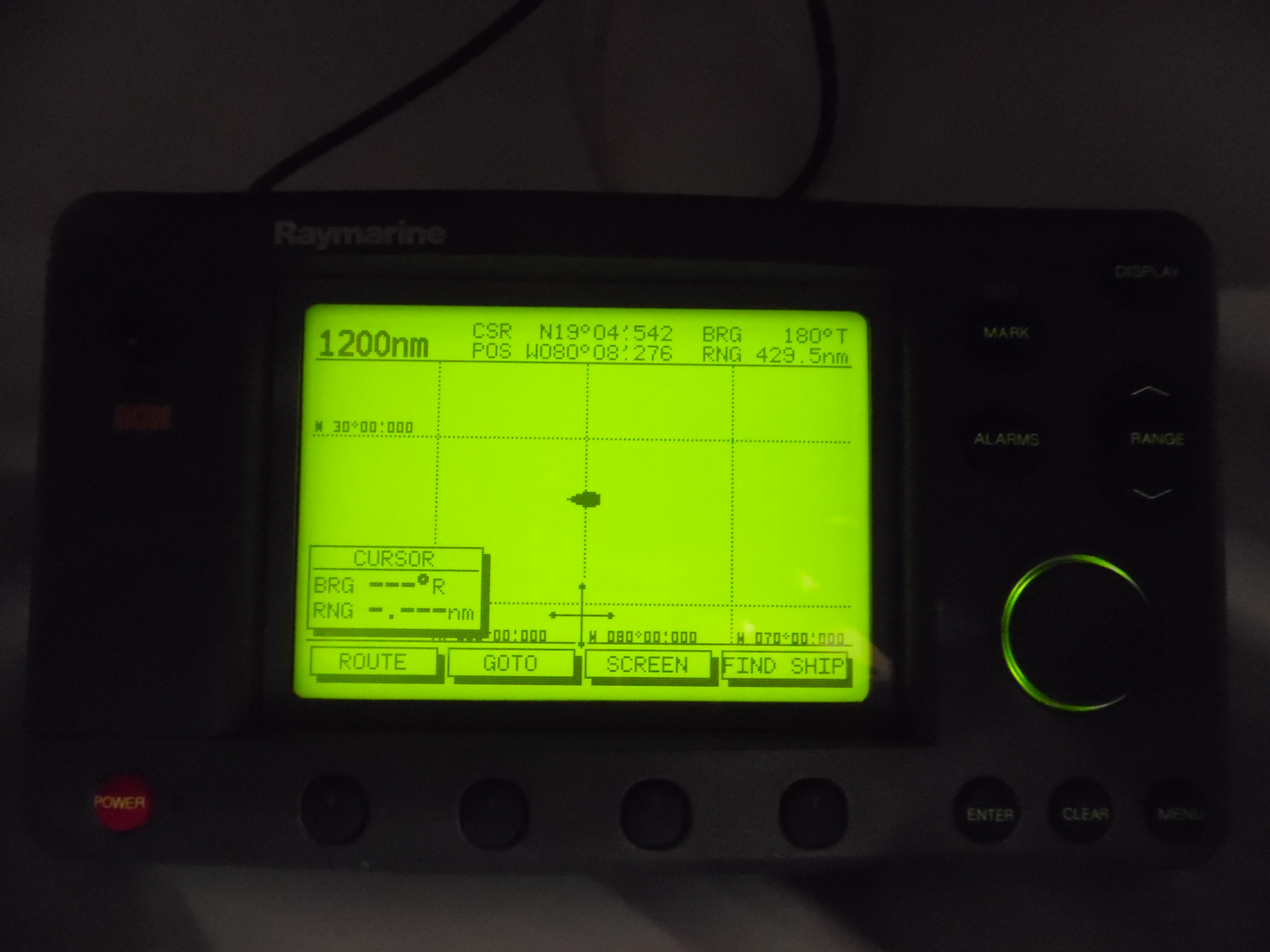 Raymarine RN300 RayNav GPS Plotter Display w/ Cover - E32017 - REBUILT ...