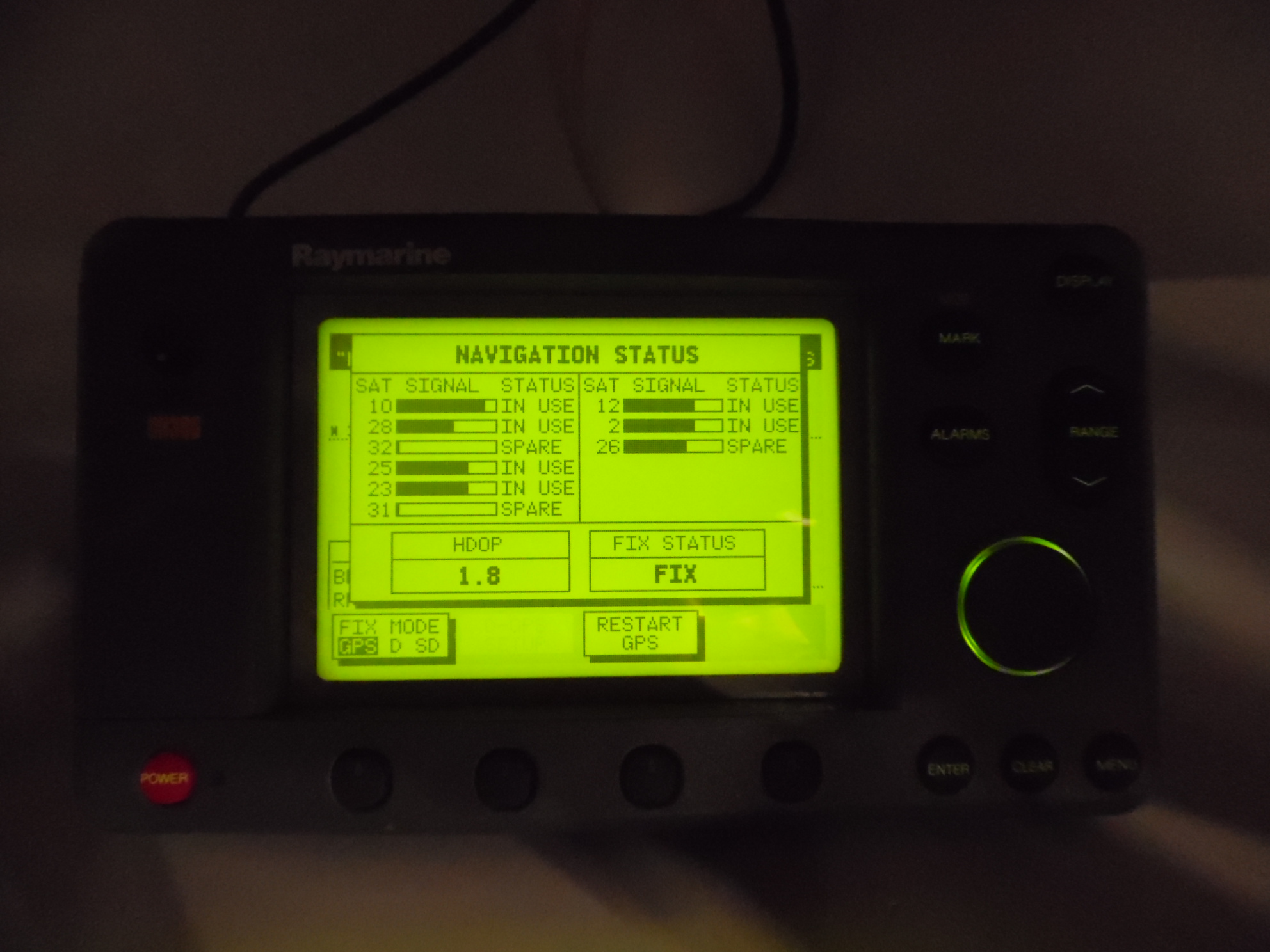 Raymarine RN300 RayNav GPS Plotter Display w/ Cover - E32017 - REBUILT ...